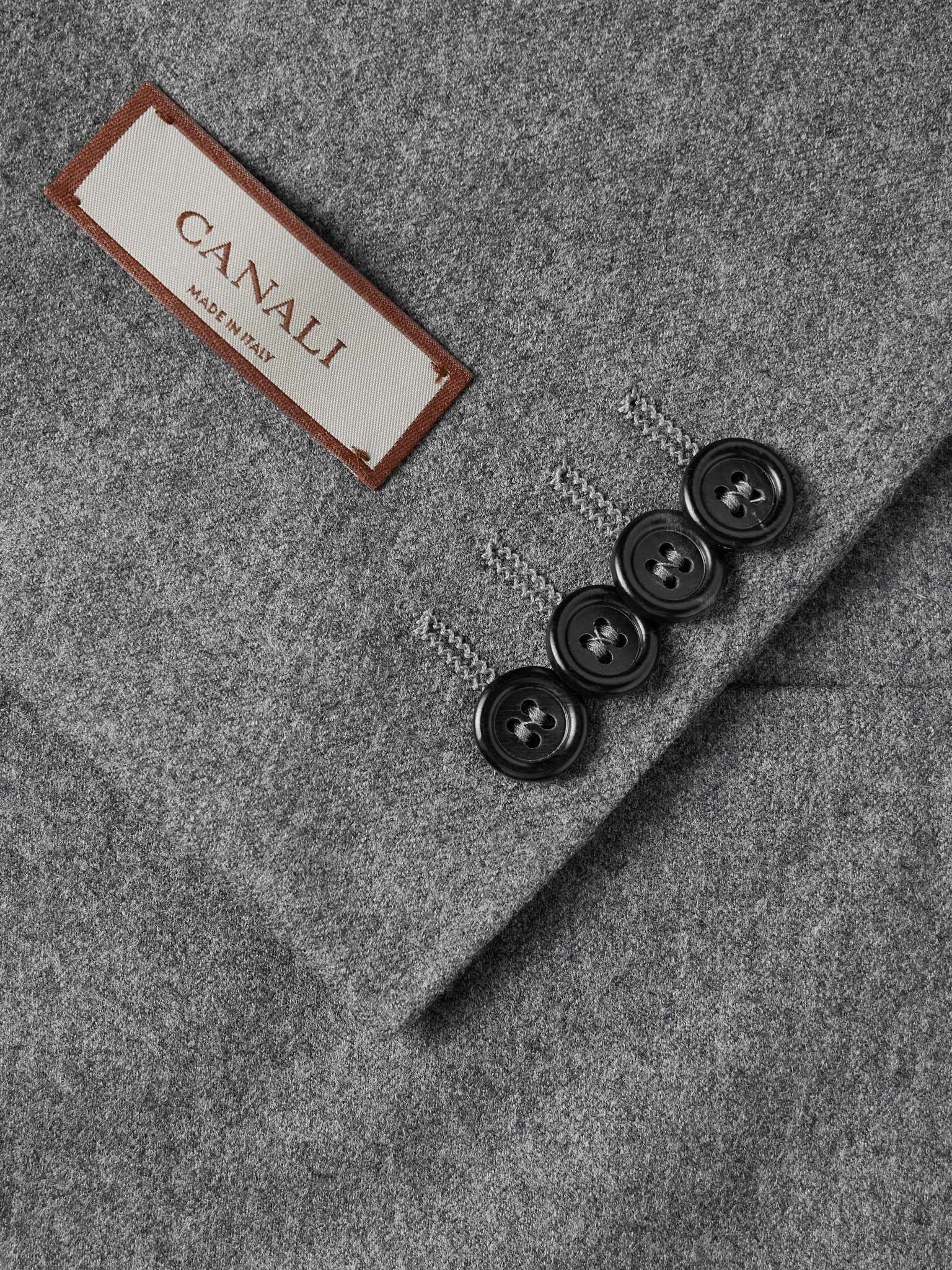 Gray Kei Unstructured Super 120s Wool-Flannel Suit Jacket | CANALI | MR PORTER