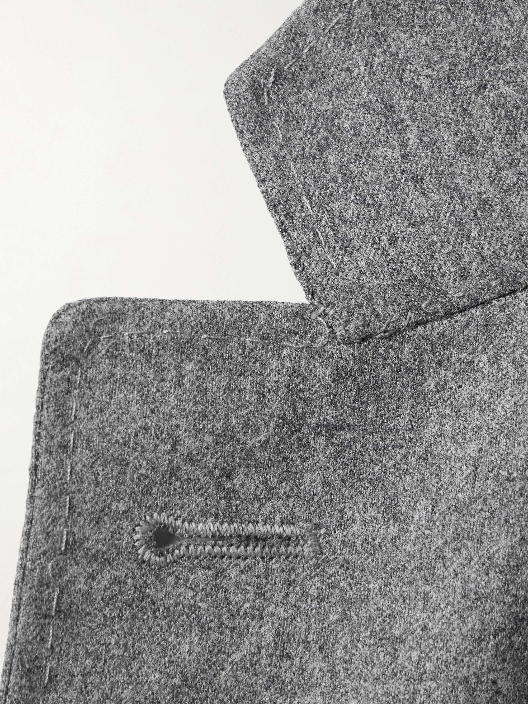 Gray Kei Unstructured Super 120s Wool-Flannel Suit Jacket | CANALI | MR PORTER