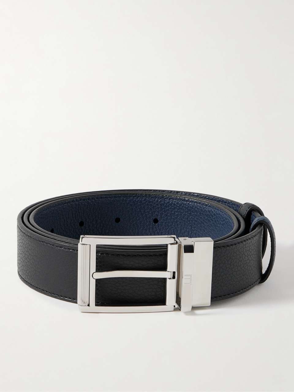 DUNHILL 3.5cm Reversible Full-Grain Leather Belt for Men | MR PORTER
