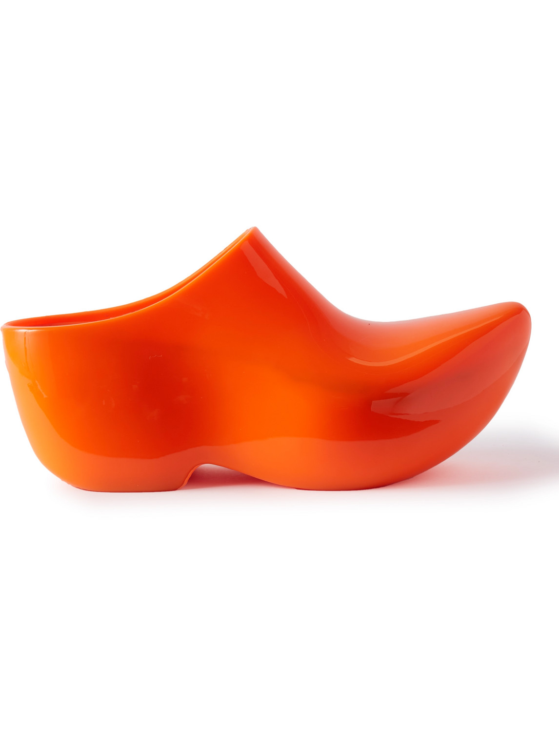 Balenciaga Technoclog Rubber Clogs In Orange | ModeSens