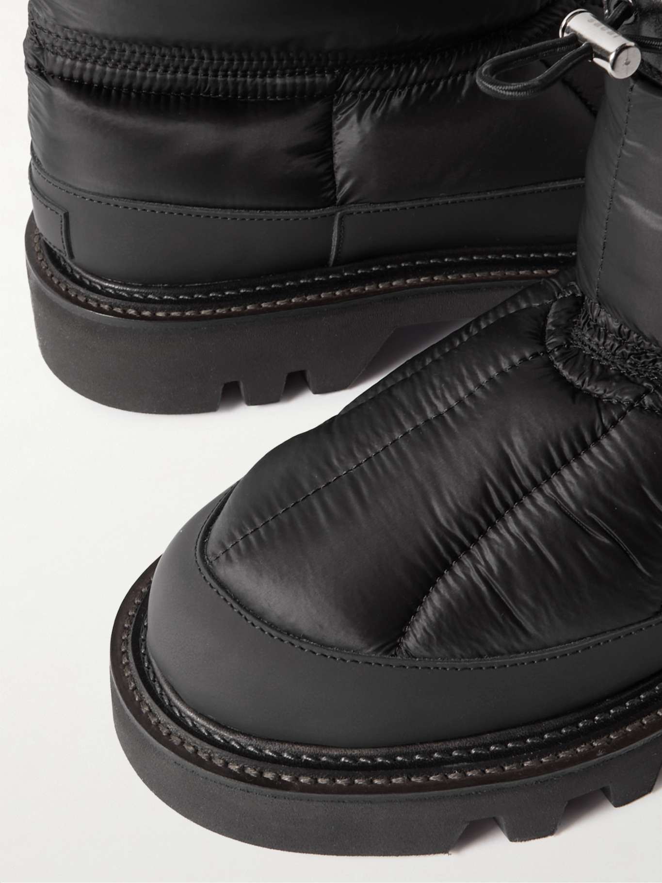 SACAI Quilted Shell Boots for Men | MR PORTER