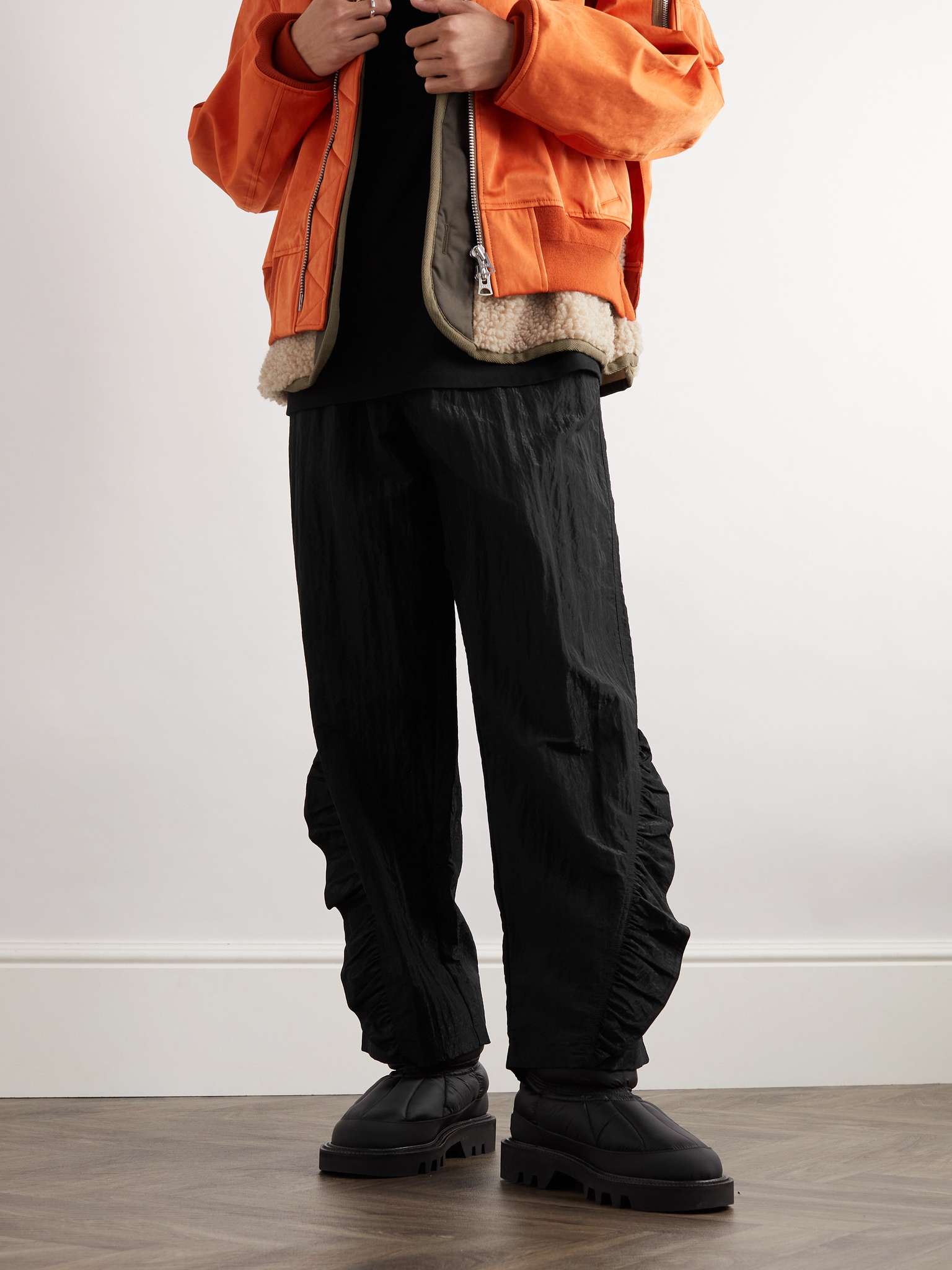 SACAI Quilted Shell Boots for Men | MR PORTER