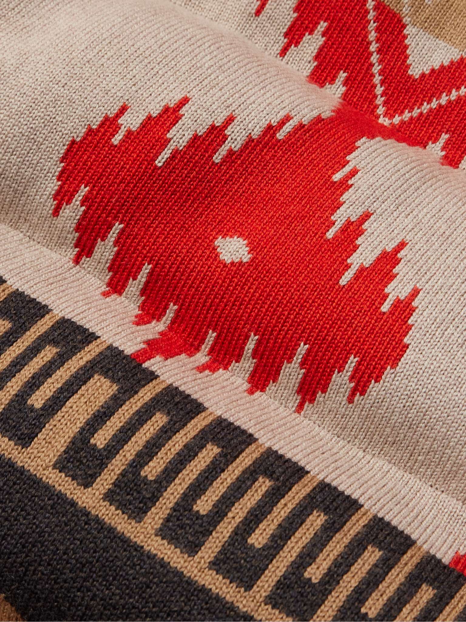 ALANUI Icon Quilted Padded Wool-Jacquard Down Jacket for Men | MR PORTER