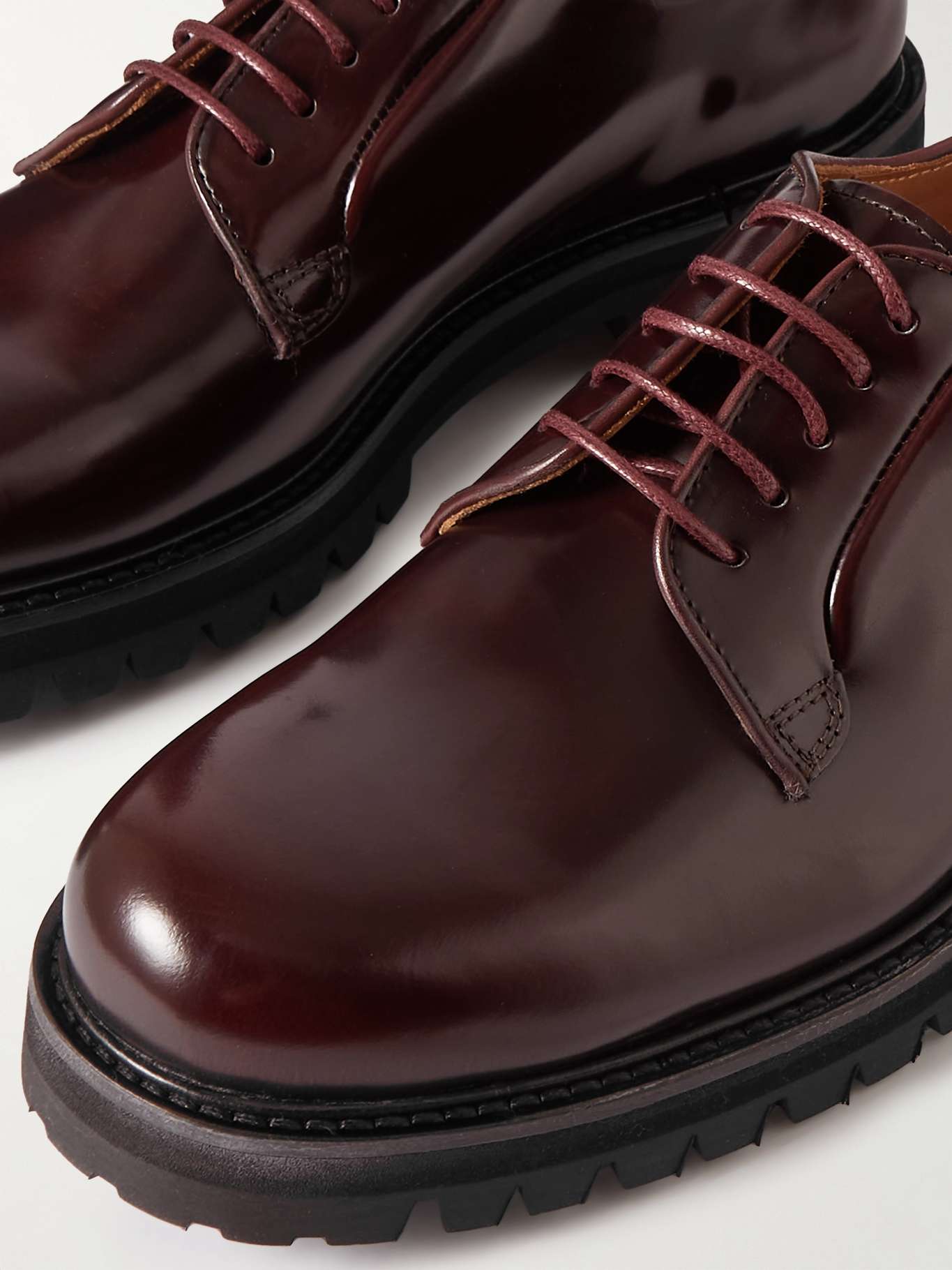 MR P. Jacques Leather Derby Shoes for Men | MR PORTER