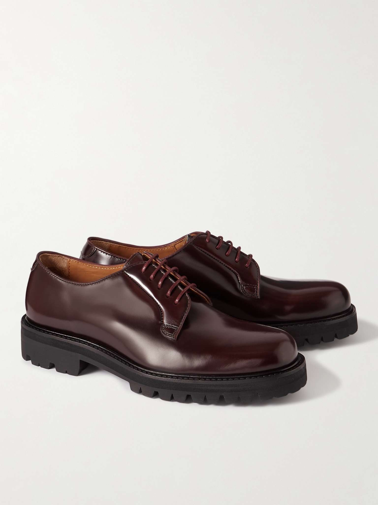 MR P. Jacques Leather Derby Shoes for Men | MR PORTER