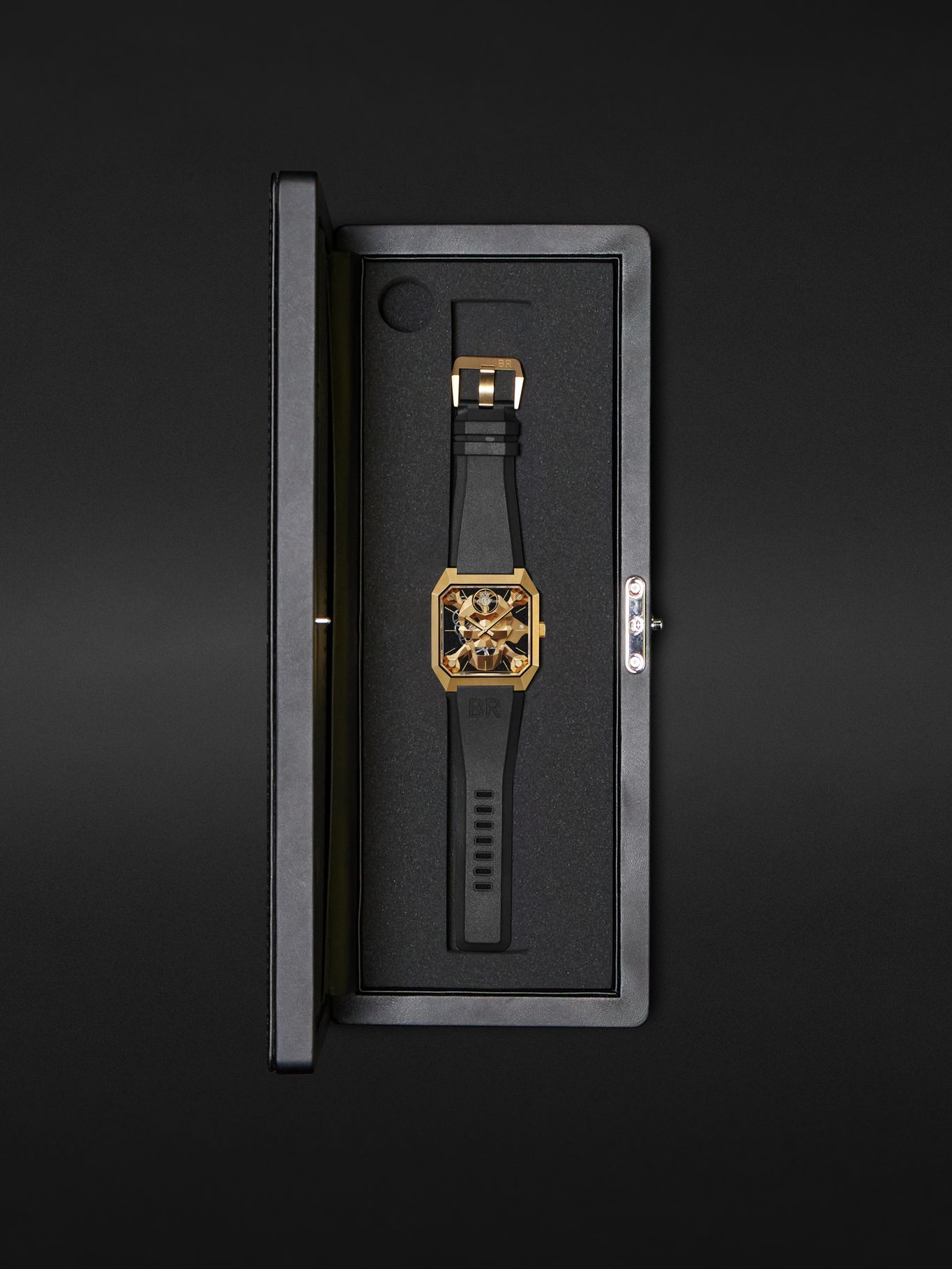 BELL & ROSS BR 01 Cyber Skull Limited Edition Hand-Wound 45mm Bronze ...