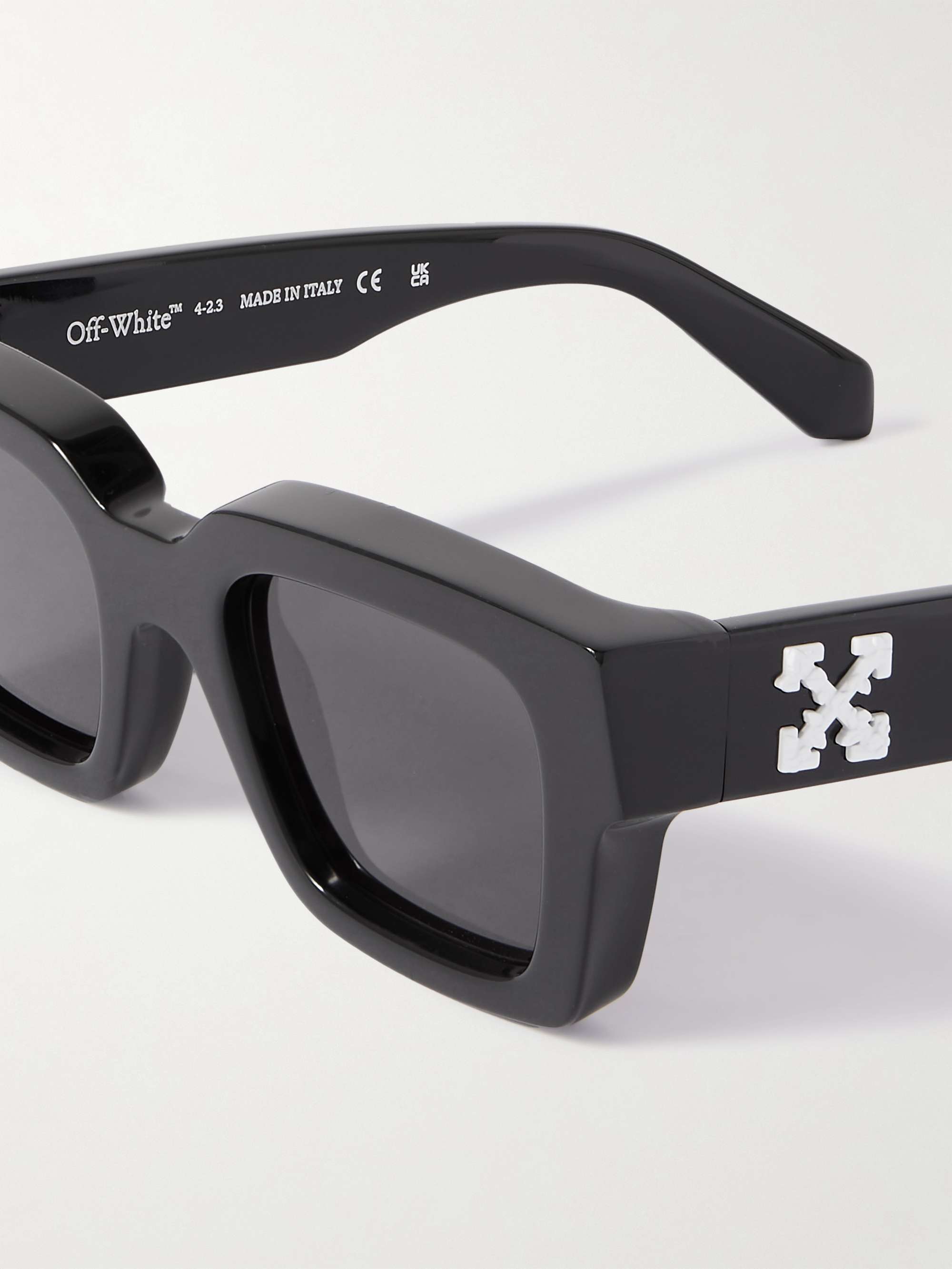 Off White Virgil Square Frame Acetate Sunglasses For Men Mr Porter