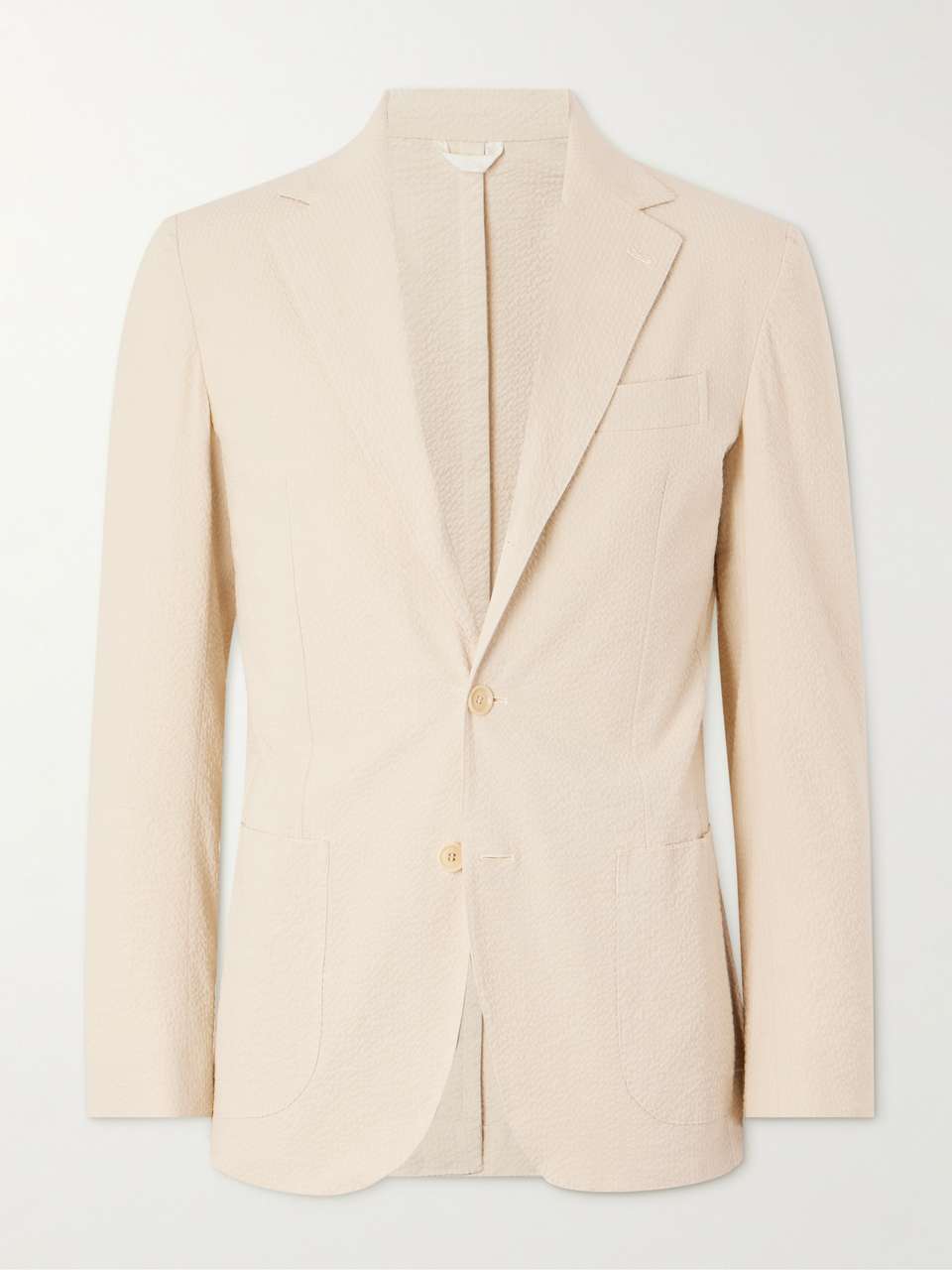 DE PETRILLO Cotton-Blend Seersucker Suit Jacket for Men | MR PORTER