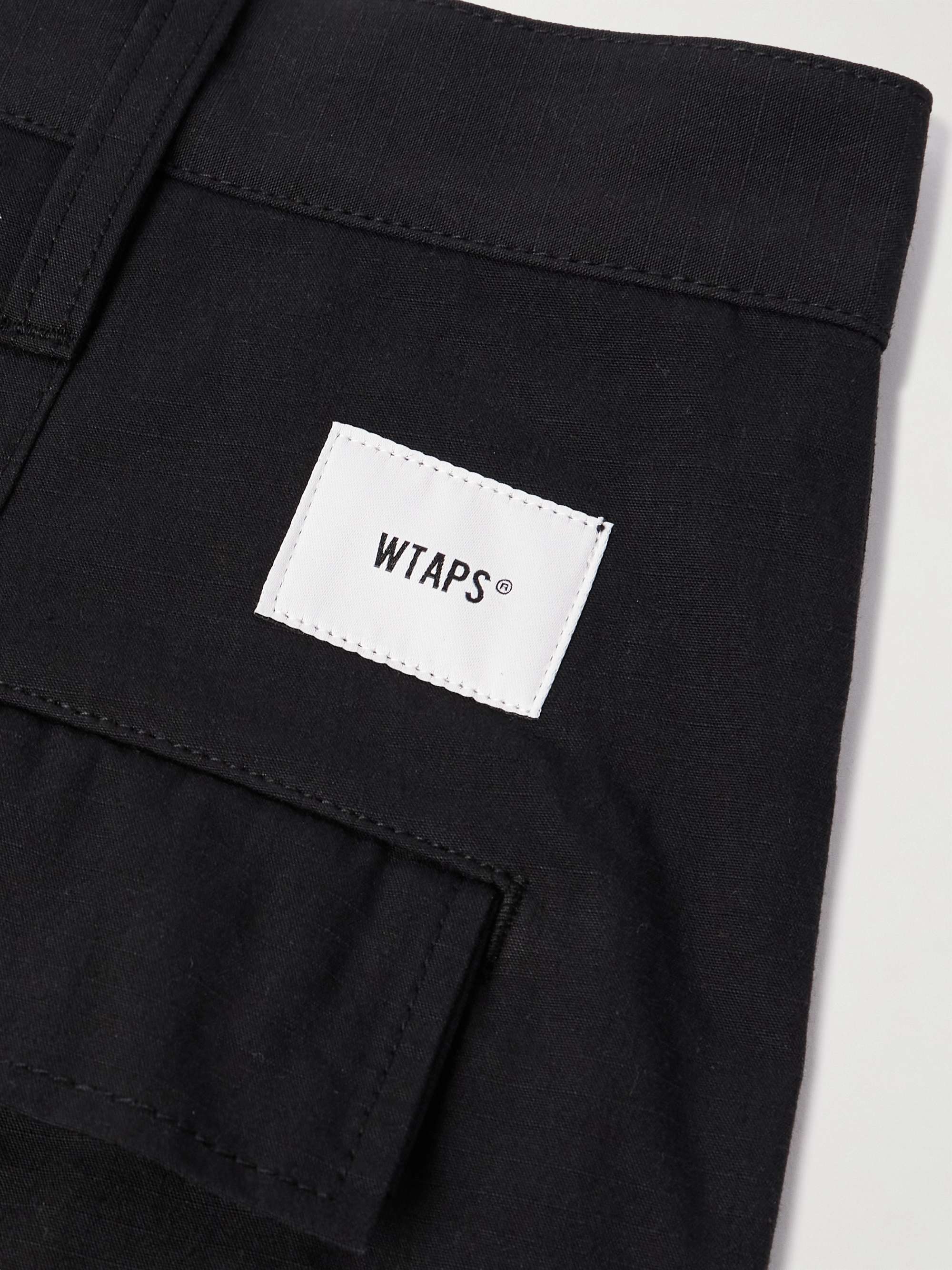 WTAPS® Wide-Leg Cotton-Blend Ripstop Cargo Shorts for Men | MR PORTER