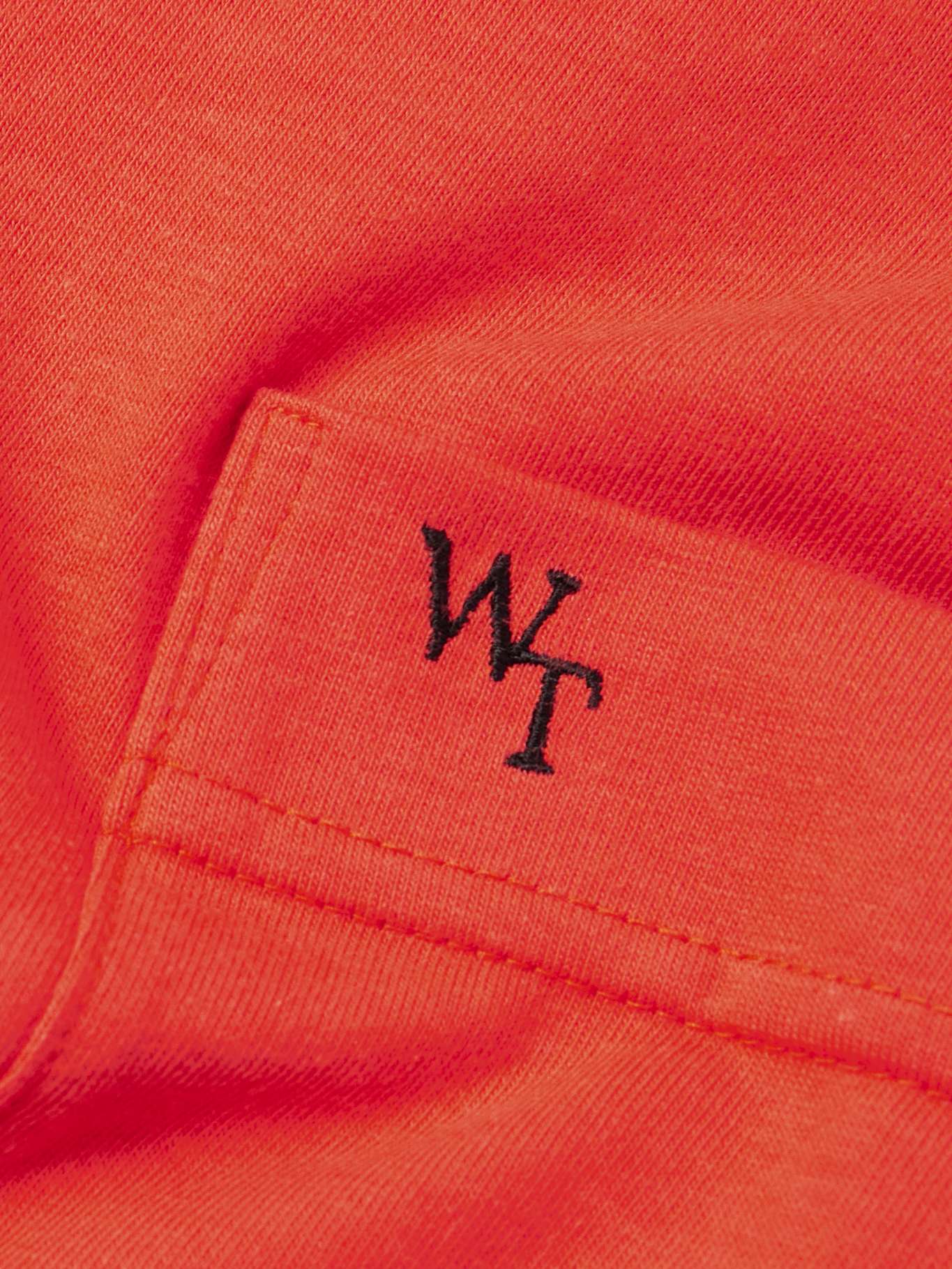 WTAPS® Logo-Embroidered Cotton-Blend Jersey T-Shirt for Men | MR PORTER