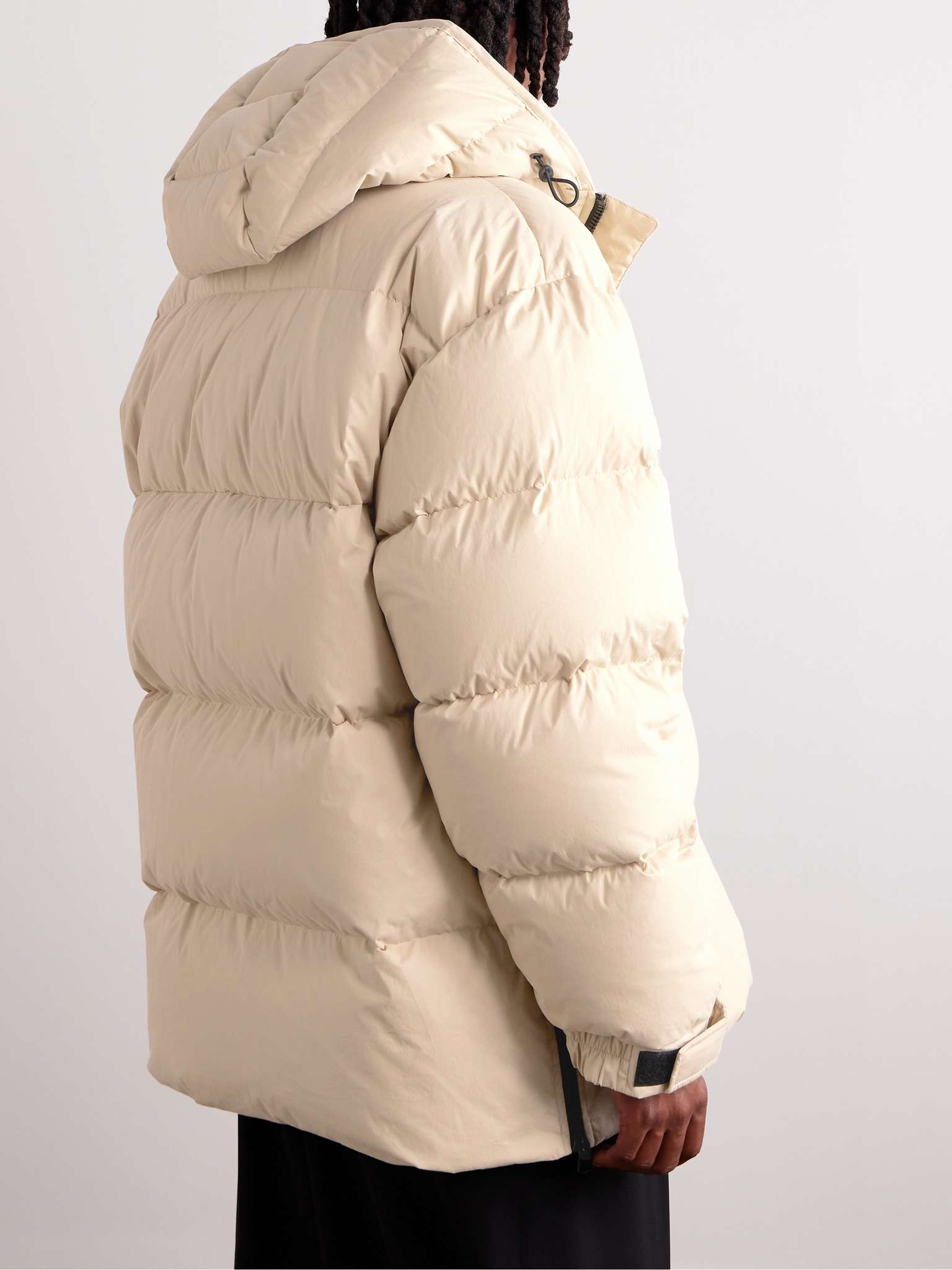 DRIES VAN NOTEN Padded Quilted Cotton-Shell Hooded Jacket for Men | MR PORTER