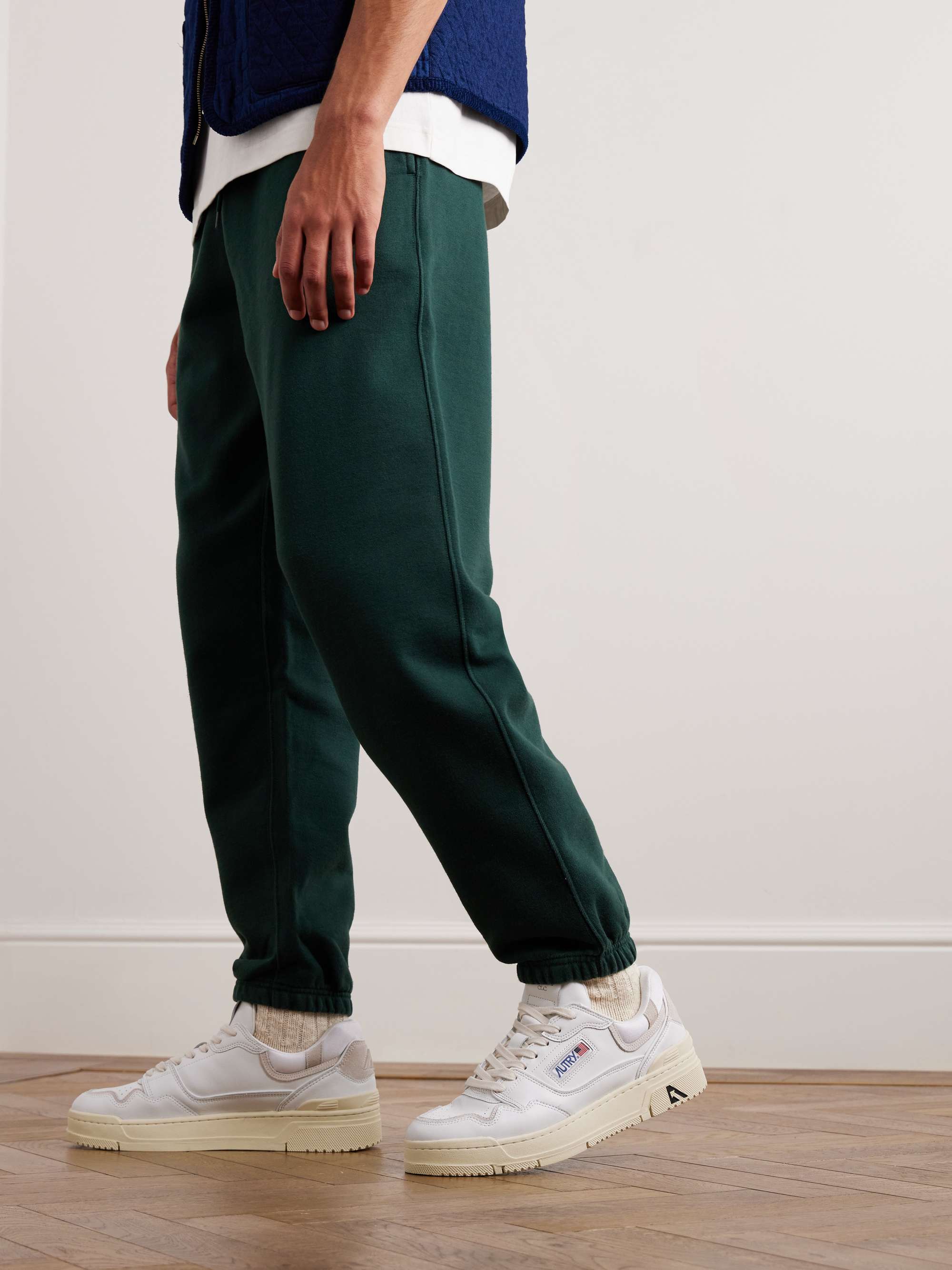 AUTRY CLC Suede and Mesh-Trimmed Leather Sneakers for Men | MR PORTER