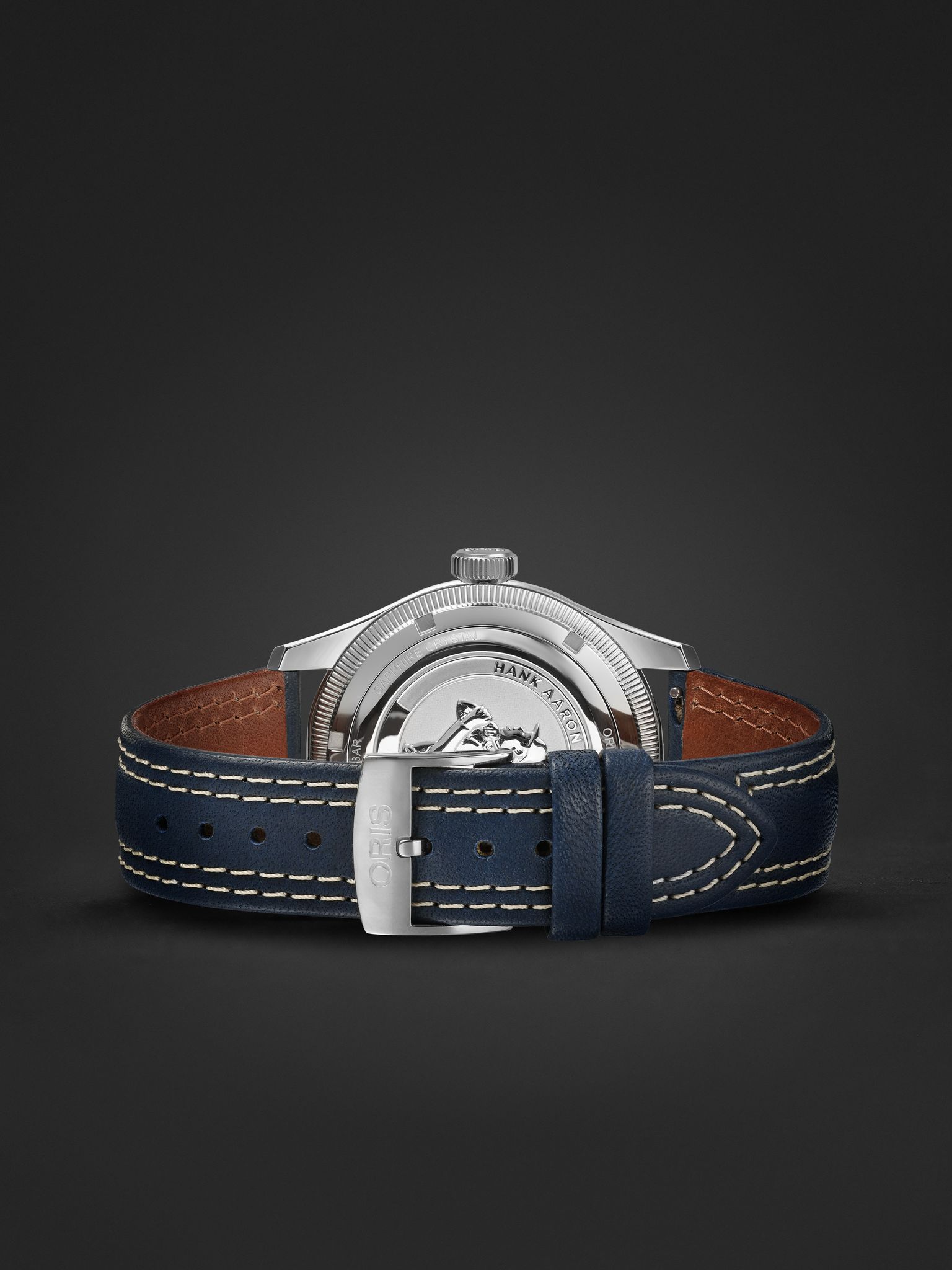 ORIS Hank Aaron Limited Edition Automatic 40mm Stainless Steel and ...
