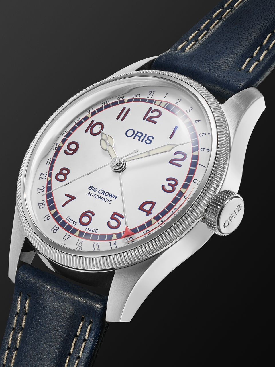 ORIS Hank Aaron Limited Edition Automatic 40mm Stainless Steel and ...