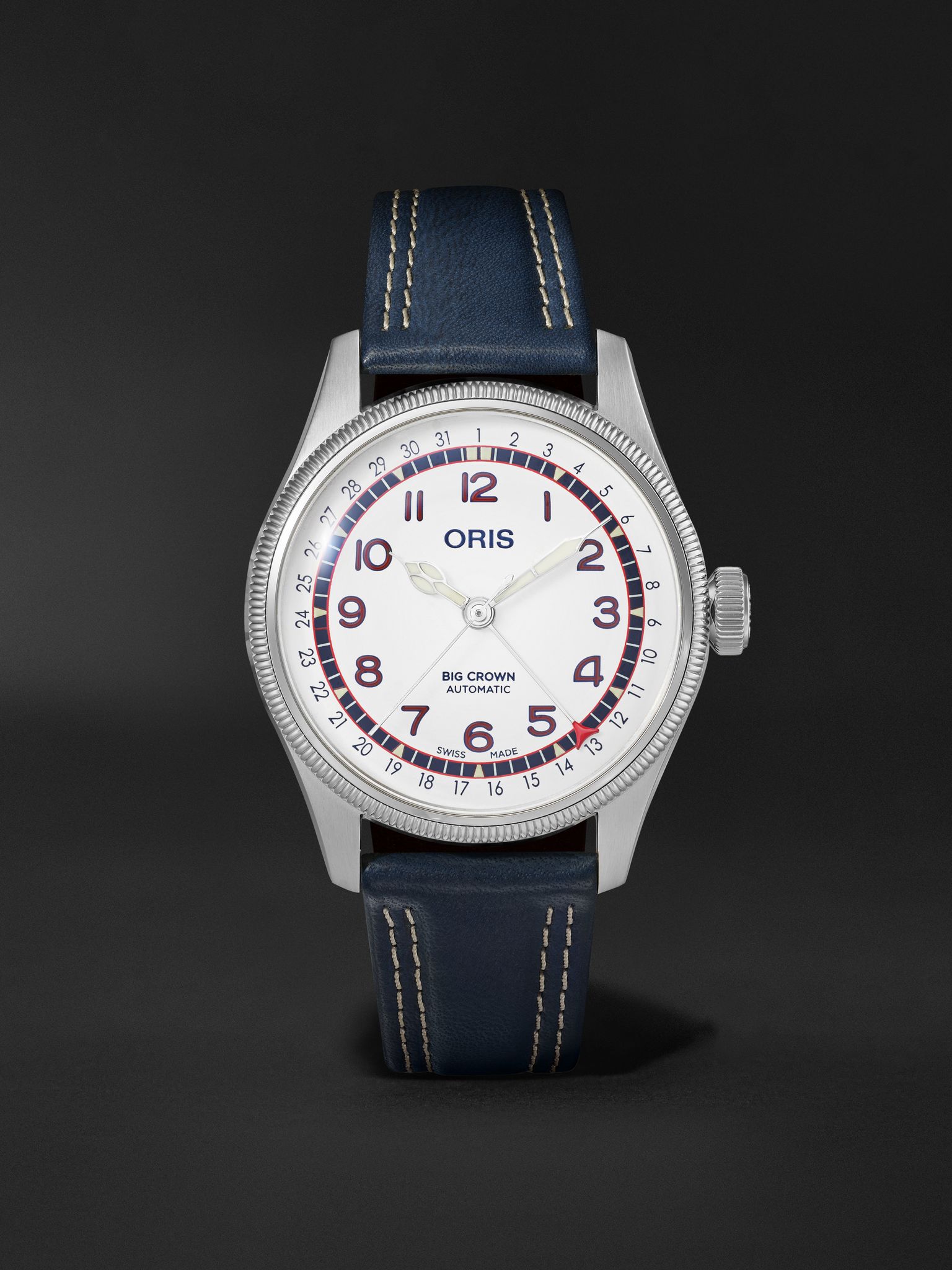 ORIS Hank Aaron Limited Edition Automatic 40mm Stainless Steel and ...