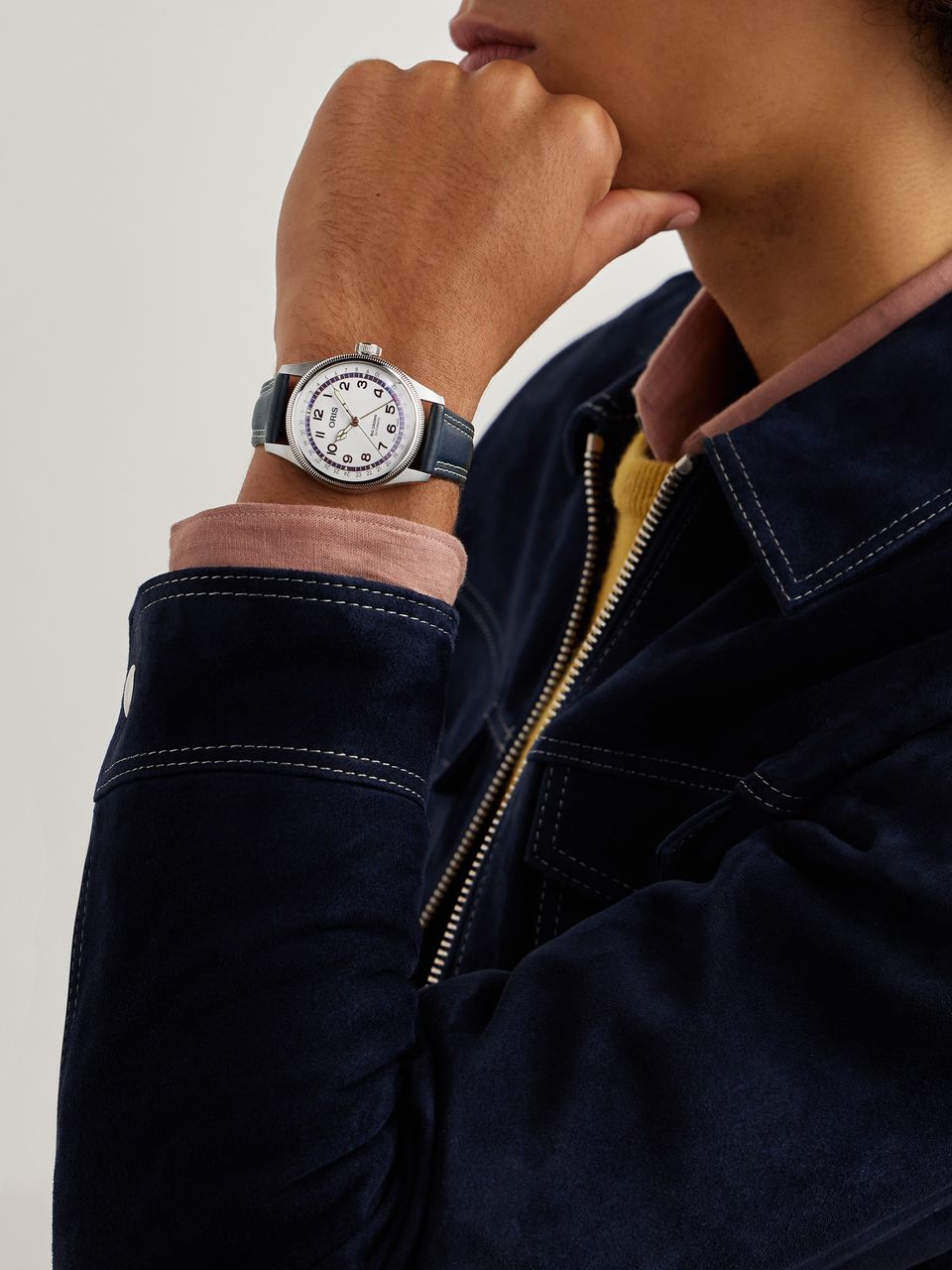 ORIS Hank Aaron Limited Edition Automatic 40mm Stainless Steel and ...