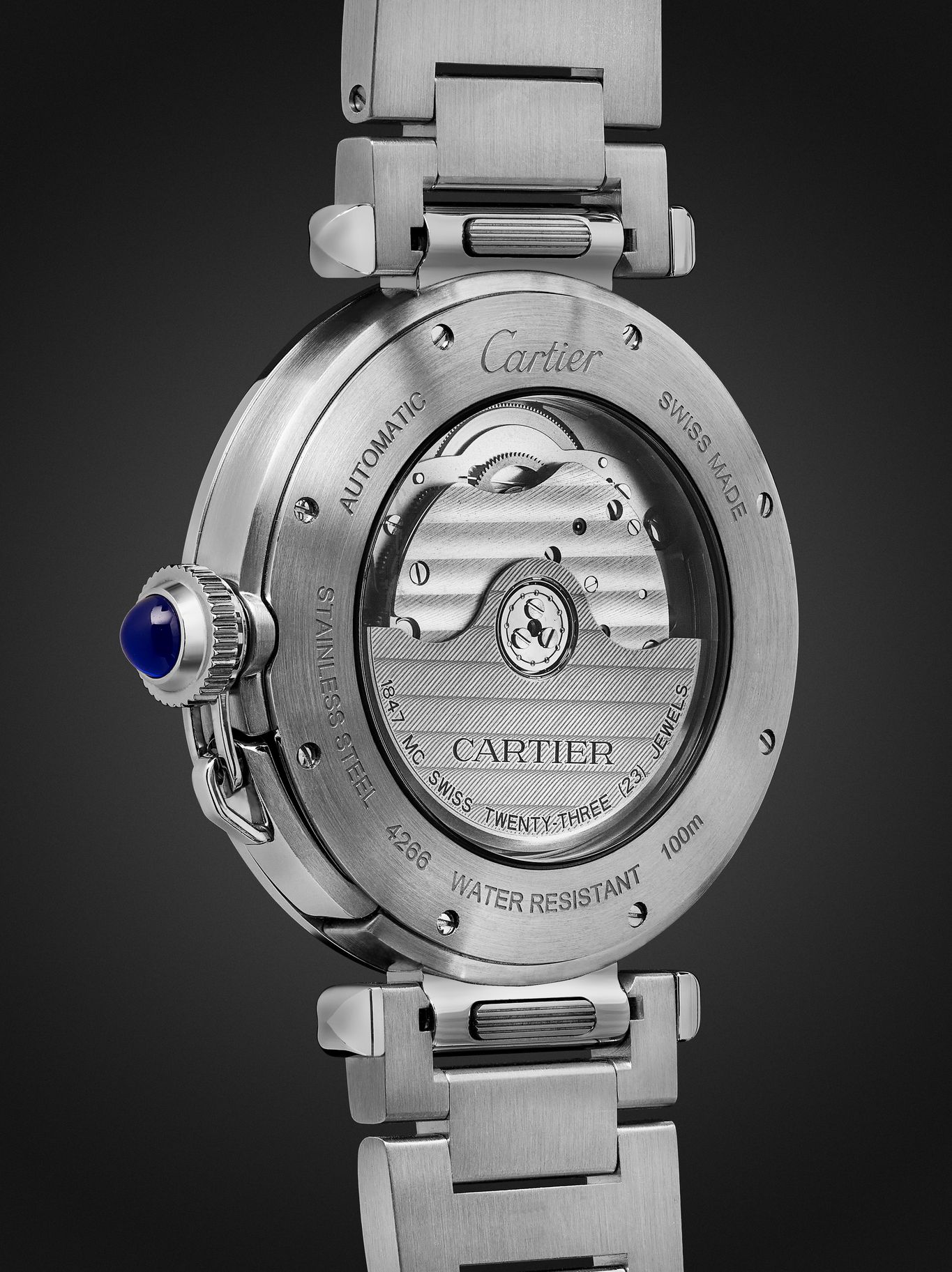 CARTIER Pasha de Cartier Automatic 41mm Stainless Steel Watch, Ref. No ...