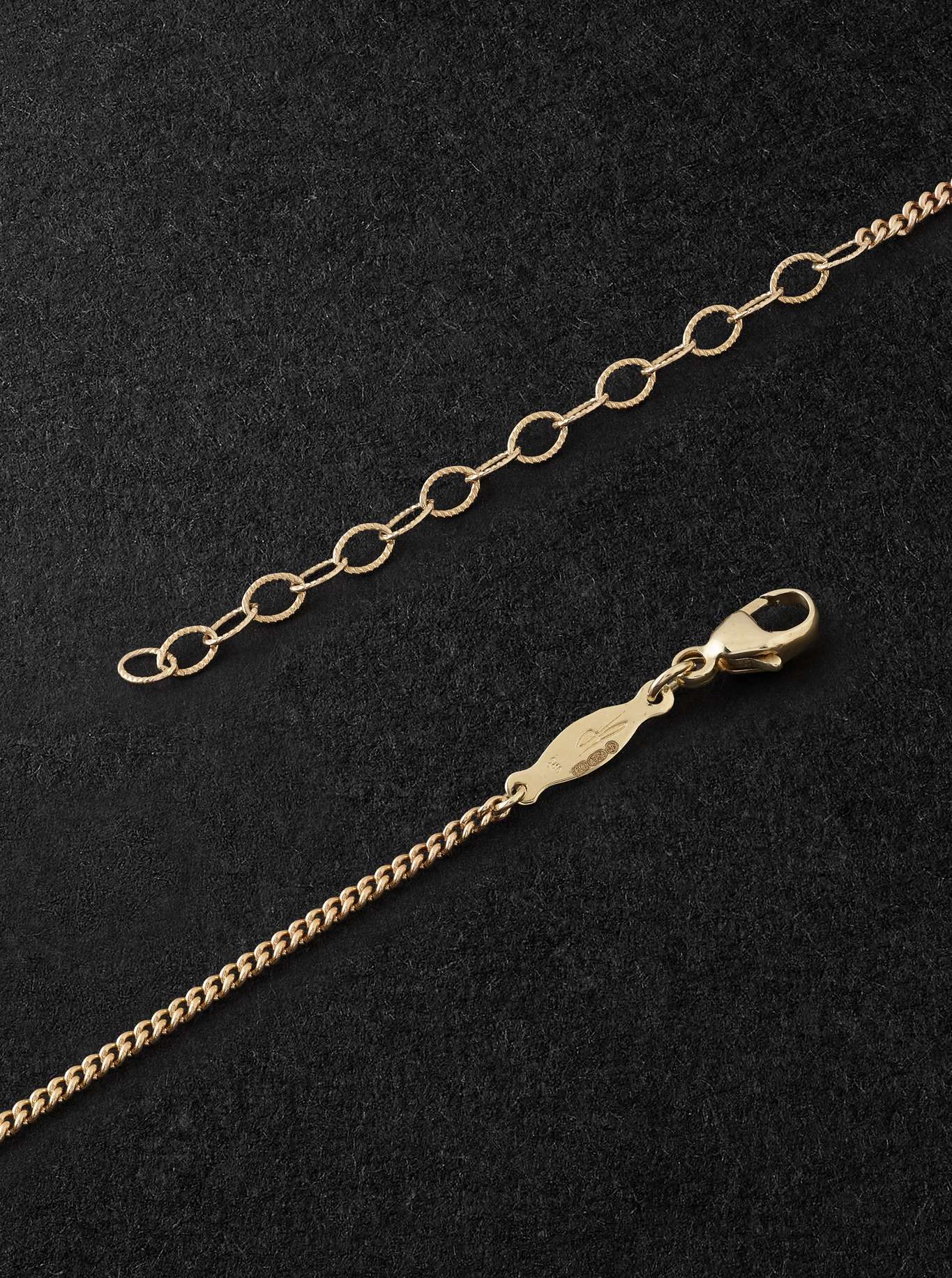 Green Verasite Gold Quartz Necklace | JACQUIE AICHE | MR PORTER