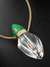 Green Verasite Gold Quartz Necklace | JACQUIE AICHE | MR PORTER
