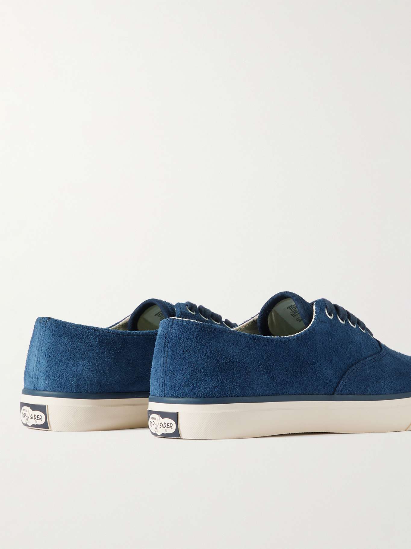 Navy + Sperry Suede Sneakers | BEAMS PLUS | MR PORTER