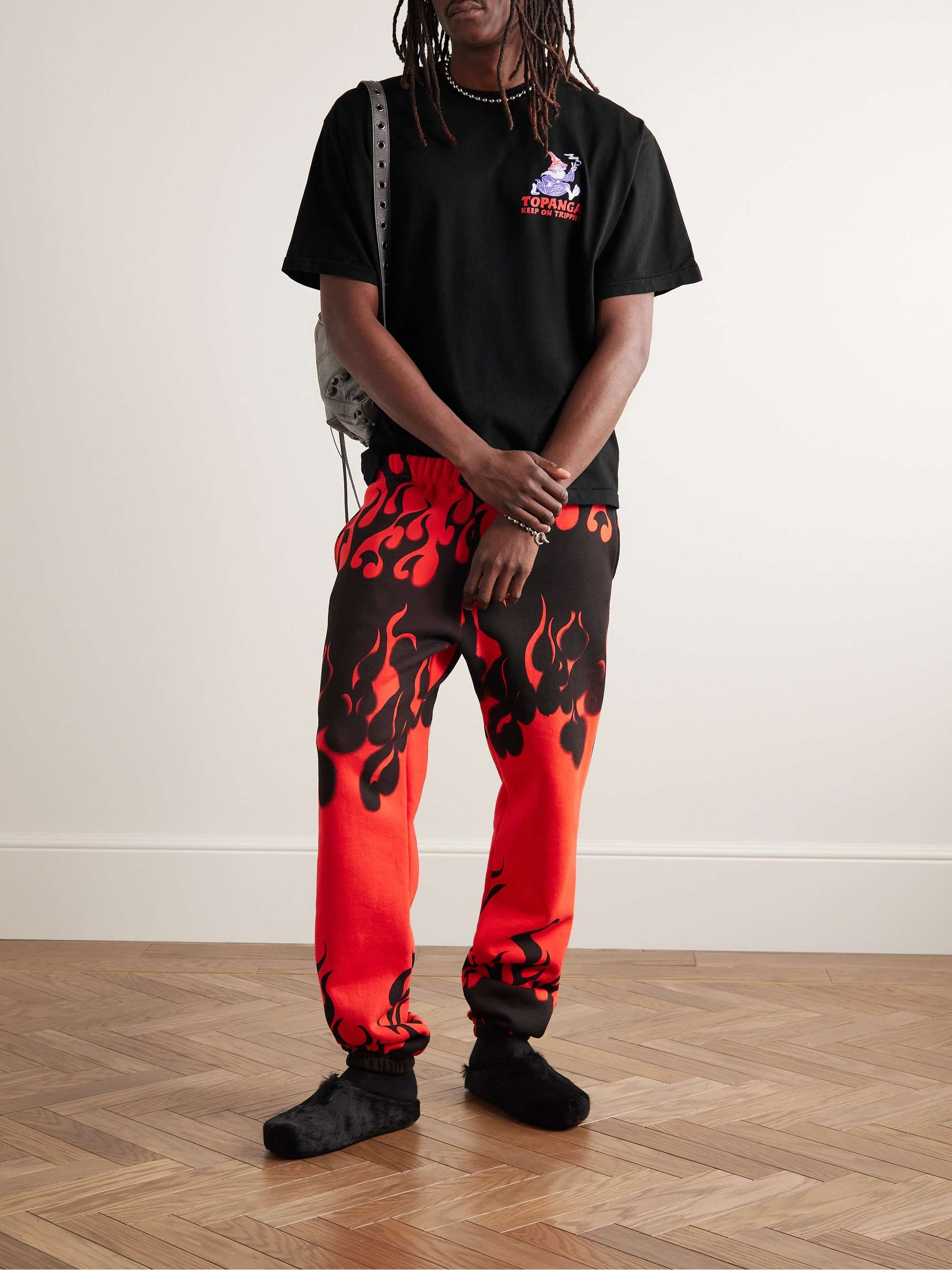 Printed Cotton-Jersey T-Shirt | LOCAL AUTHORITY LA | 미스터포터