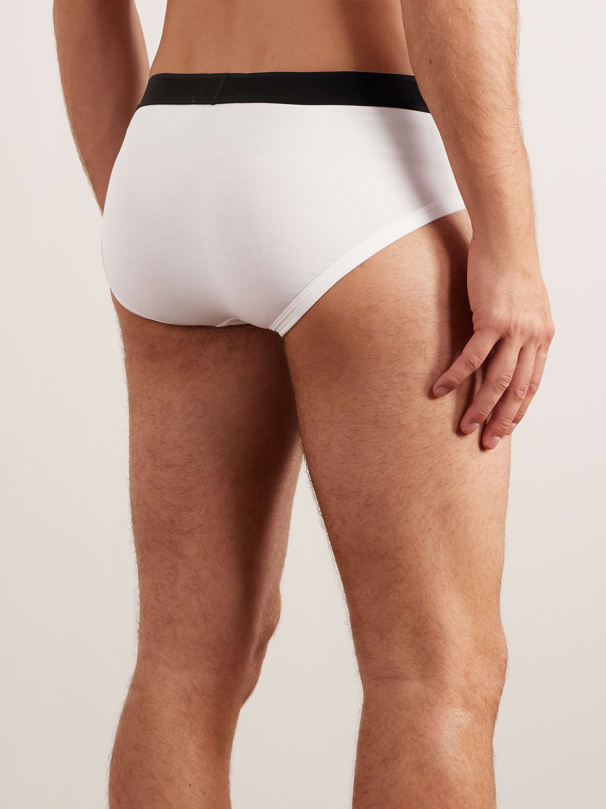 Tom Ford Stretch Cotton And Modal Blend Briefs For Men Mr Porter
