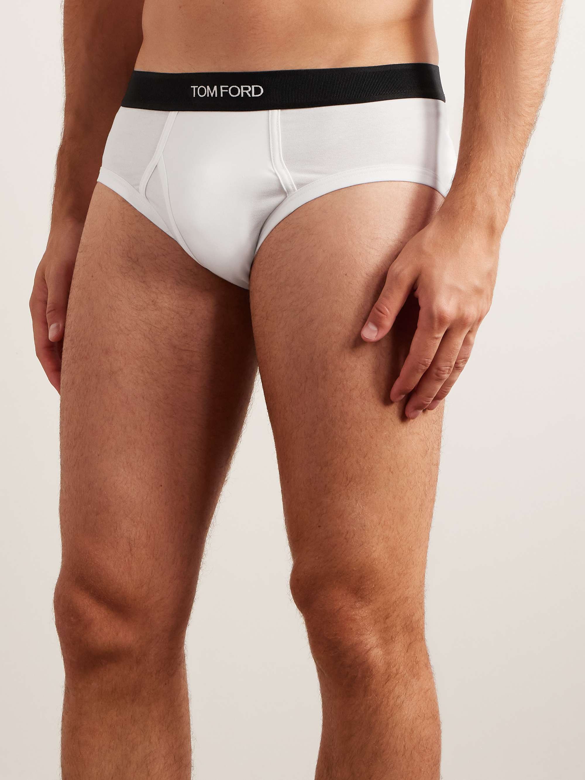 Tom Ford Stretch Cotton And Modal Blend Briefs For Men Mr Porter