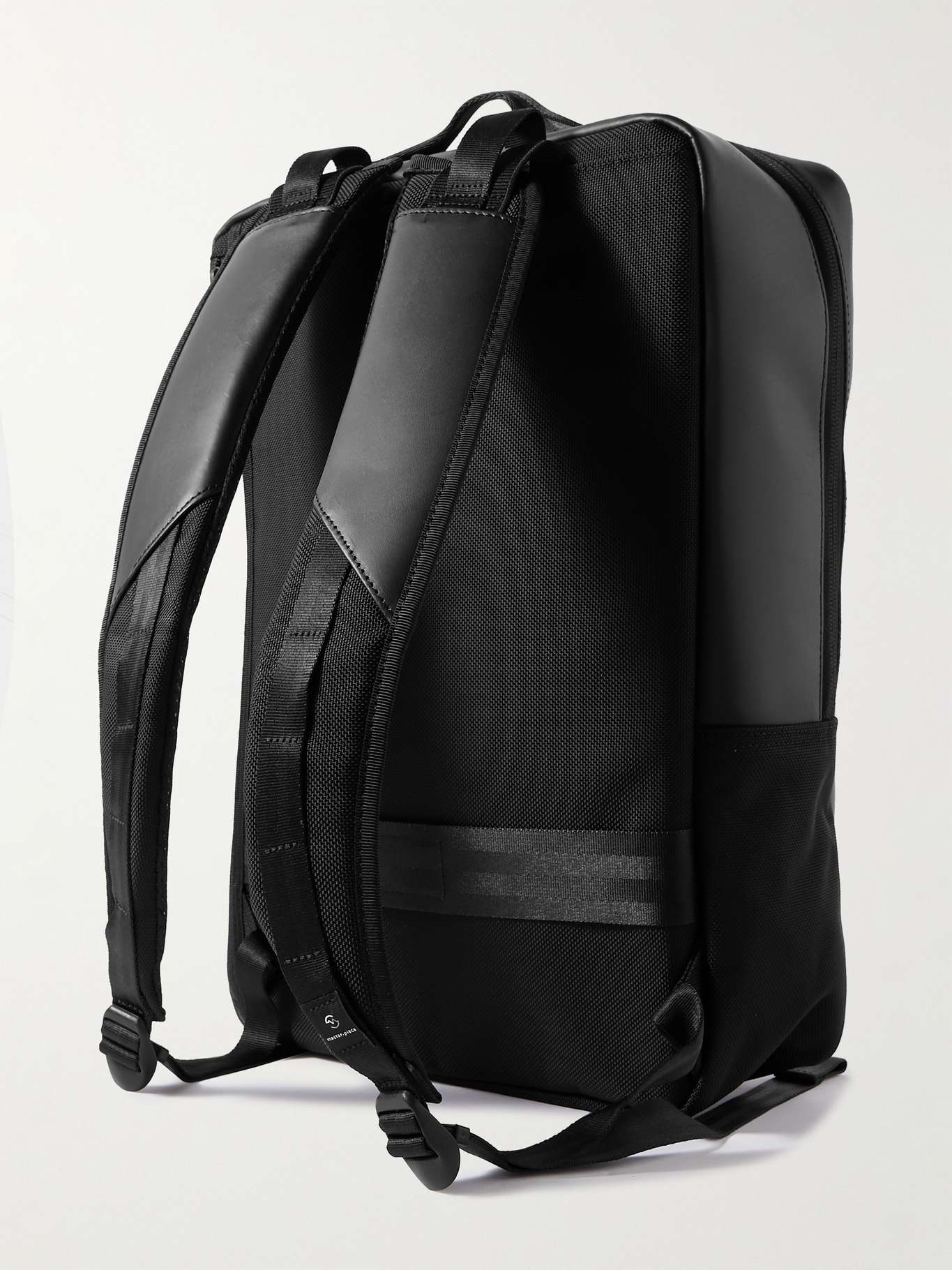 MASTER-PIECE Slick Logo-Appliquéd CORDURA® Ballistic and Leather ...