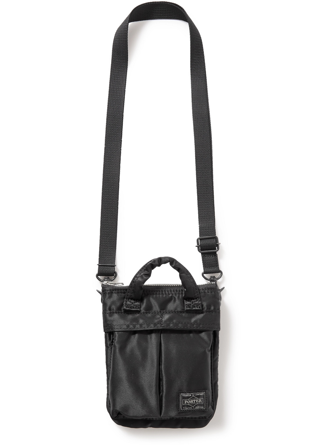 PORTER - YOSHIDA & CO. Porter-Yoshida And Co - Senses Veritcal Nylon Messenger Bag - Men - Black ...