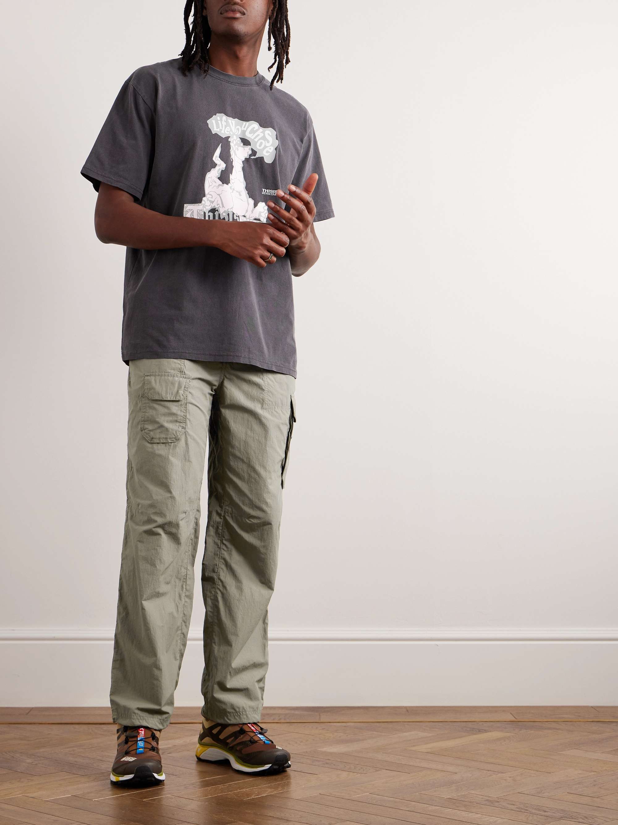 THISISNEVERTHAT Straight-Leg Shell Trousers for Men | MR PORTER