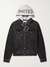 CELINE HOMME Logo-Print Cotton Jersey-Trimmed Denim Hooded Jacket for Men | MR PORTER