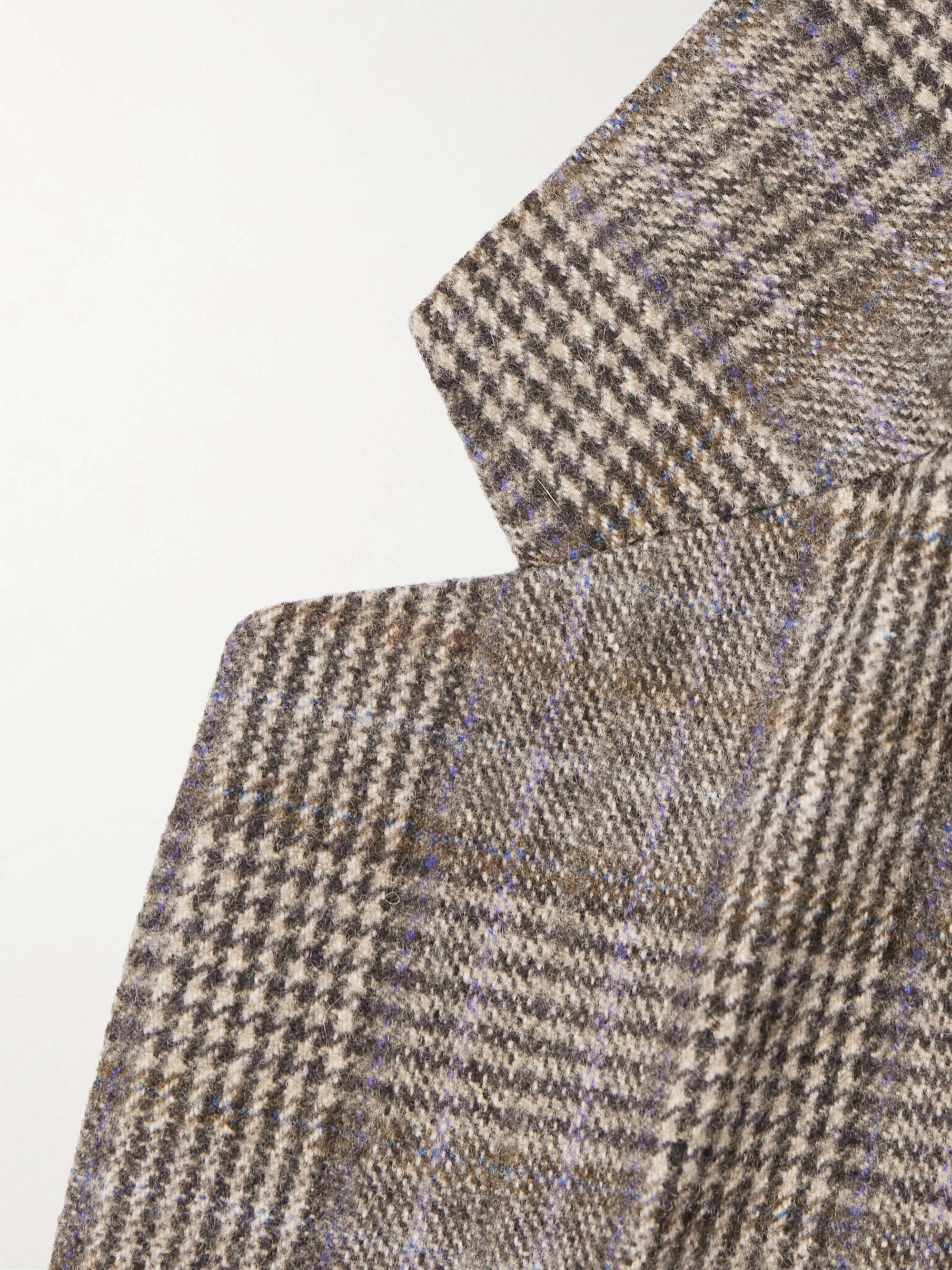 CELINE HOMME Slim-Fit Prince of Wales Checked Wool Suit Jacket for Men ...