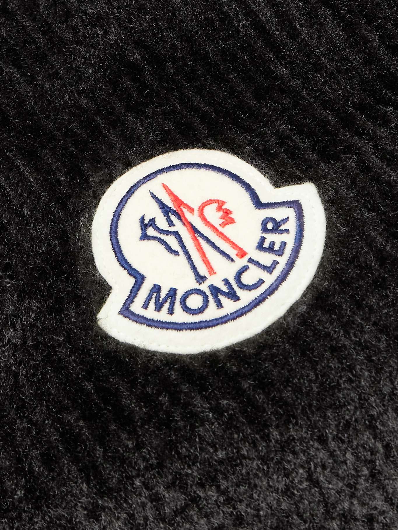 MONCLER Tejat Reversible Logo-Appliquéd Corduroy and Shell Hooded Down ...