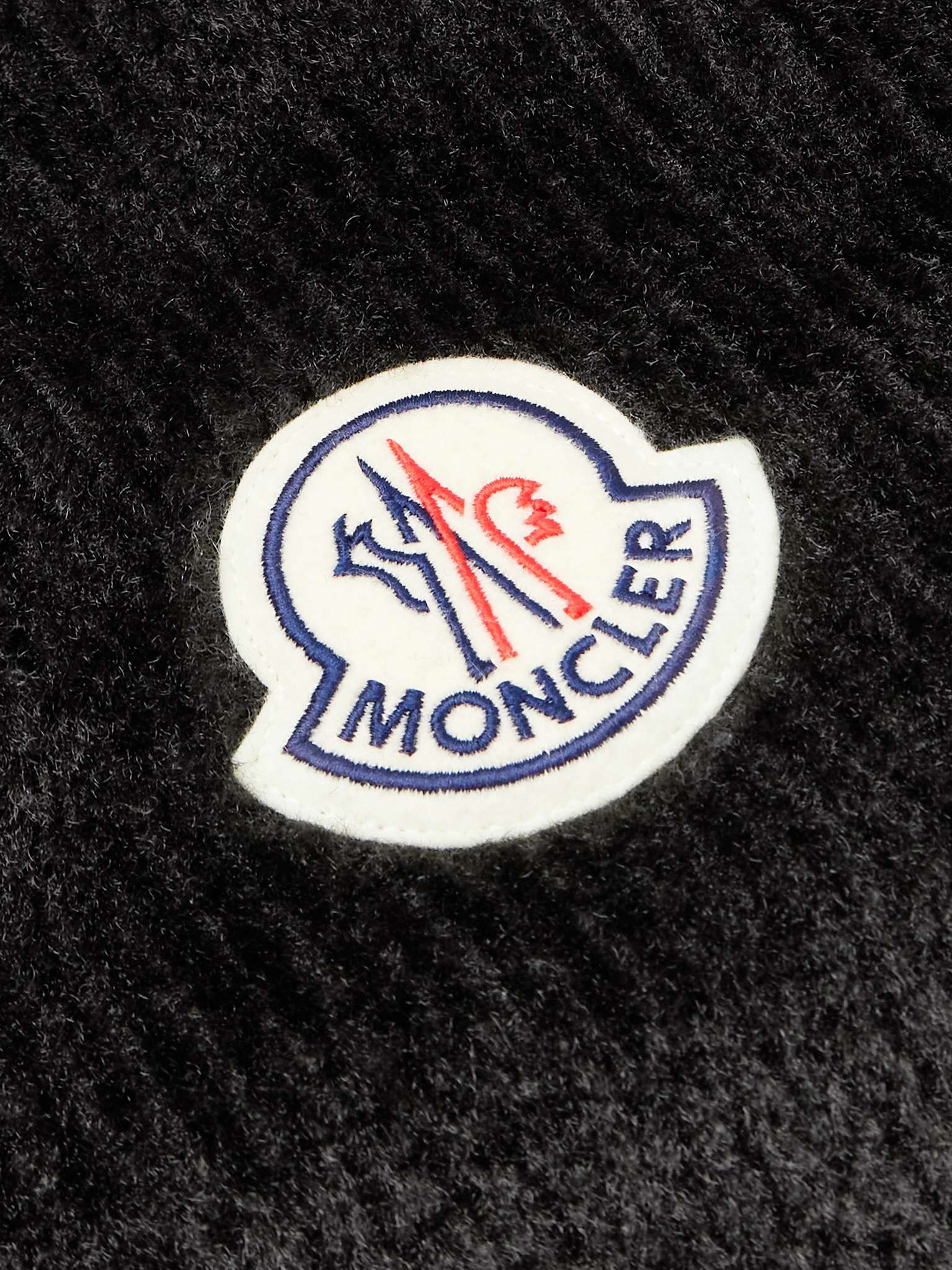 MONCLER Tejat Reversible Logo-Appliquéd Corduroy and Shell Hooded Down ...
