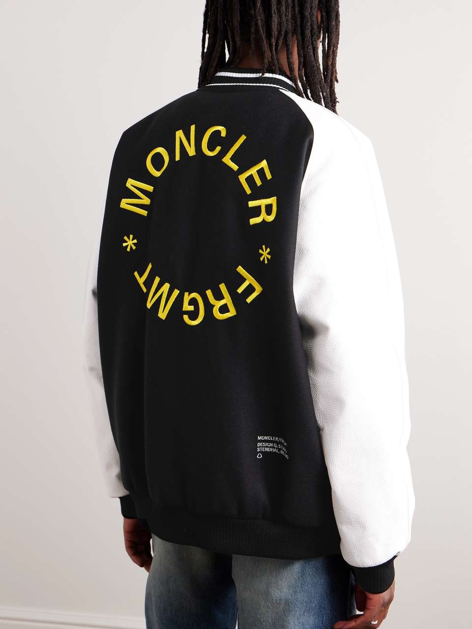 MONCLER GENIUS 7 Moncler FRGMT Hiroshi Fujiwara Celsia Wool-Blend Felt ...