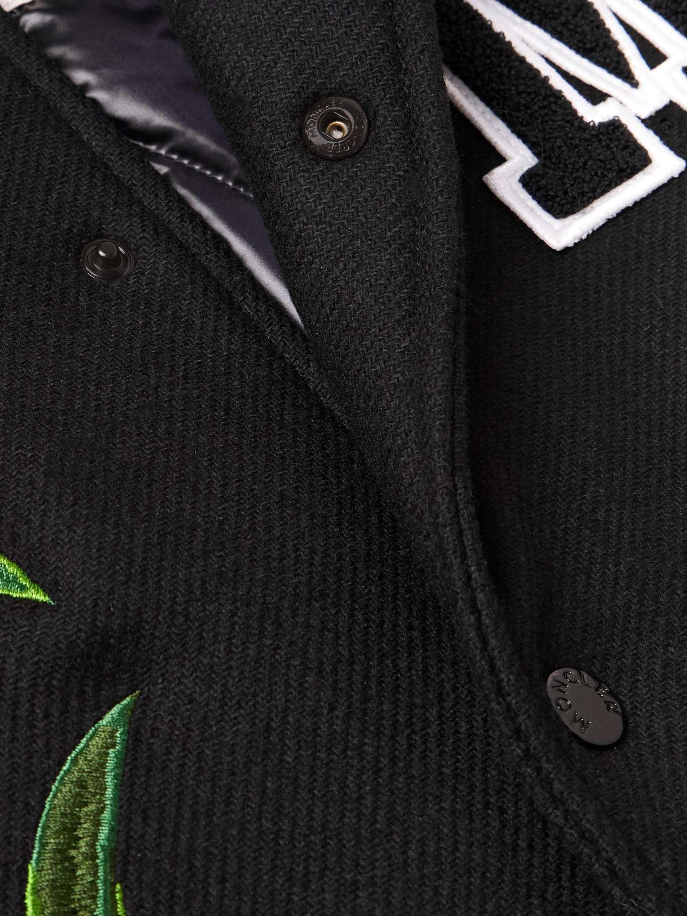 MONCLER GENIUS 7 Moncler FRGMT Hiroshi Fujiwara Celsia Wool-Blend Felt ...
