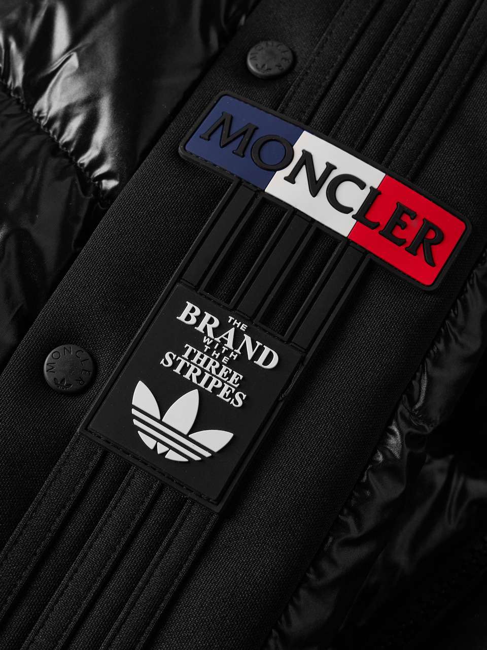 MONCLER GENIUS + adidas Originals Beiser Tech Jersey-Trimmed Quilted ...