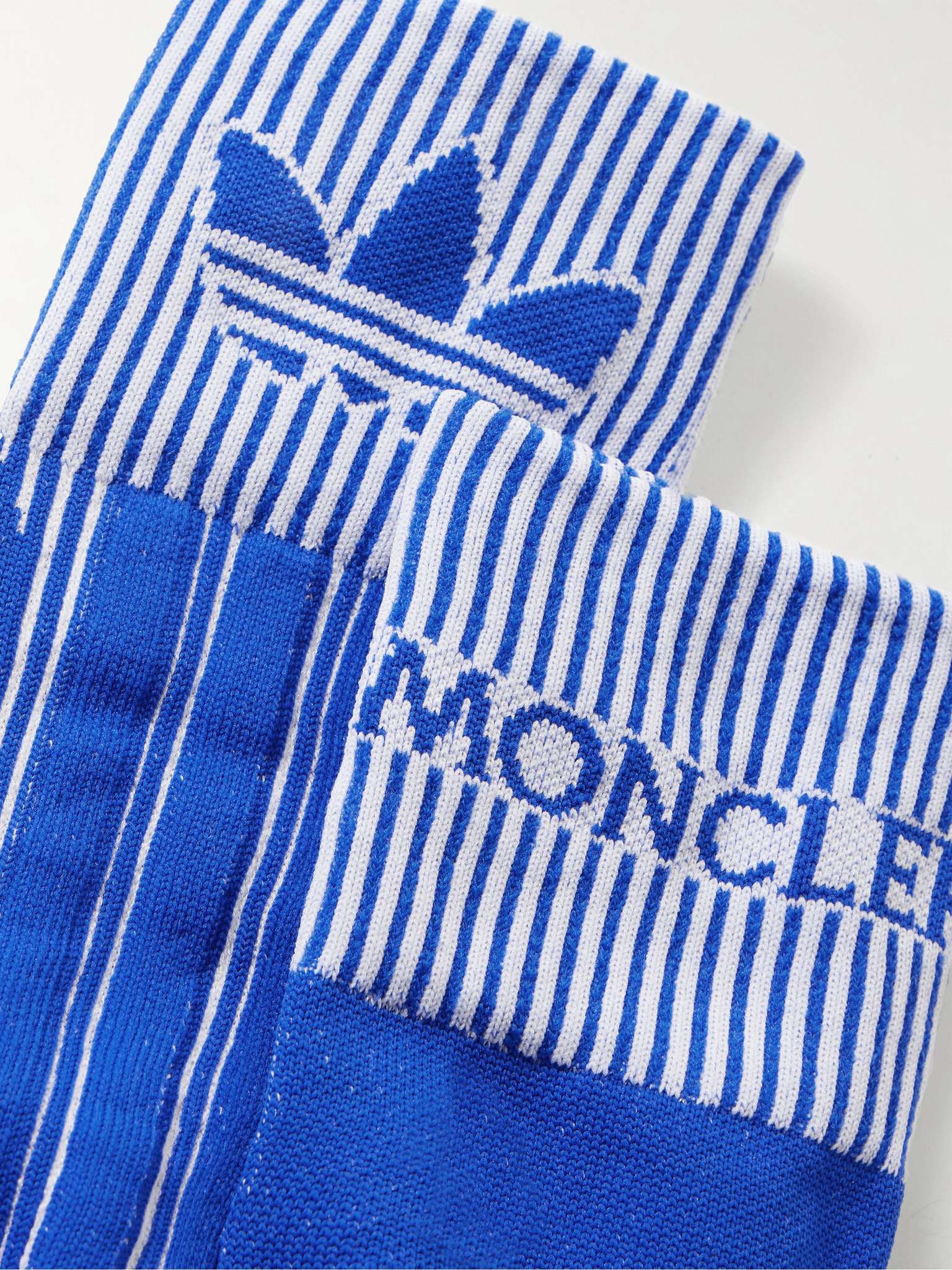 MONCLER GENIUS + adidas Originals Logo-Jacquard Ribbed Recycled Stretch ...