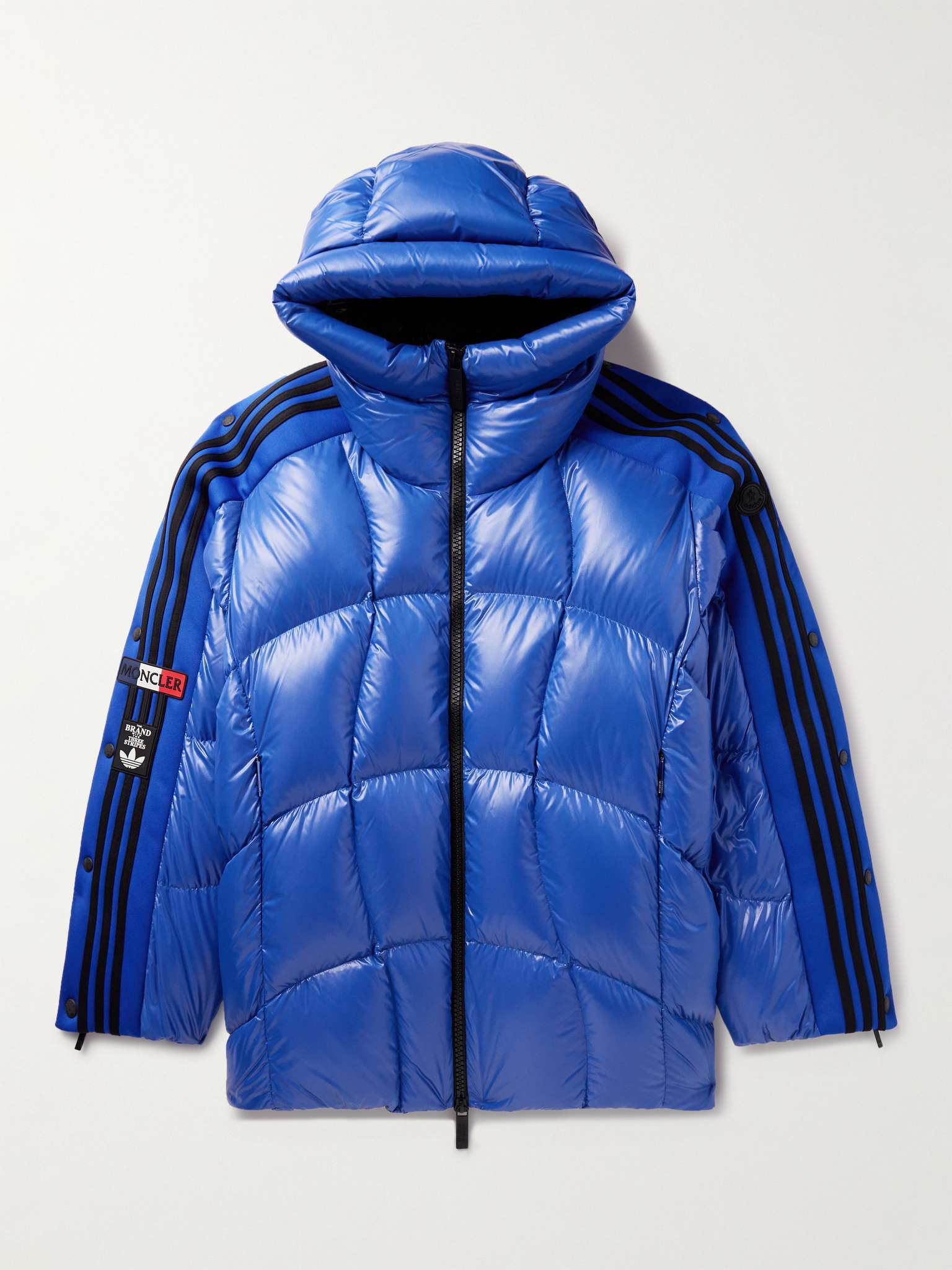 MONCLER GENIUS + adidas Originals Beiser Tech Jersey-Trimmed Quilted ...