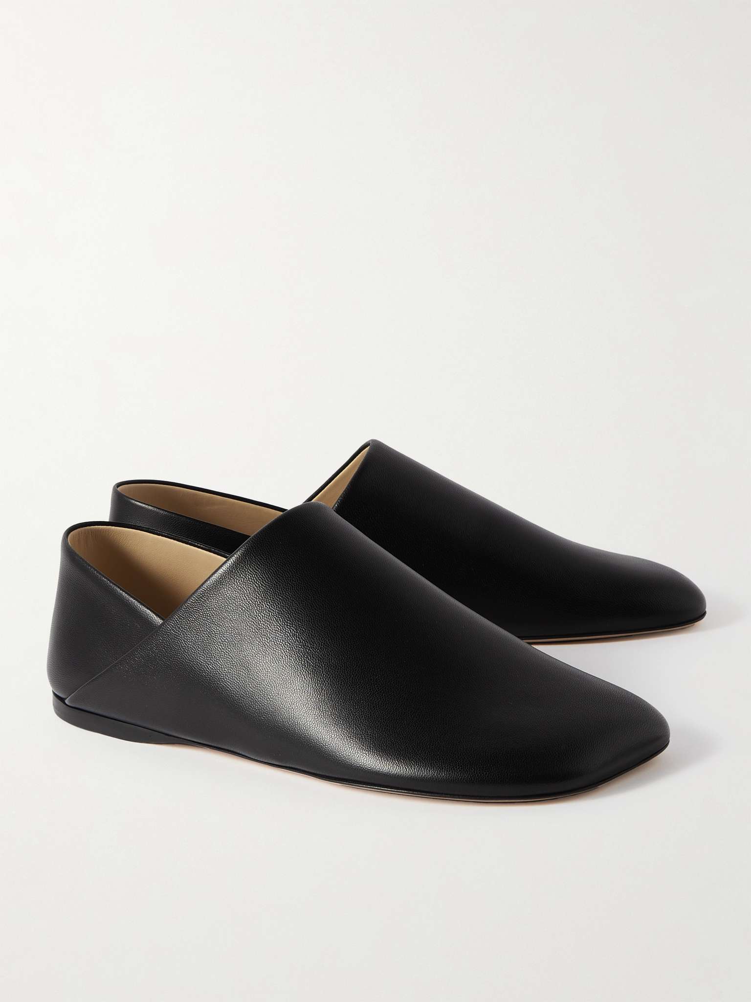 LOEWE Toy Collapsible-Heel Leather Slippers for Men | MR PORTER