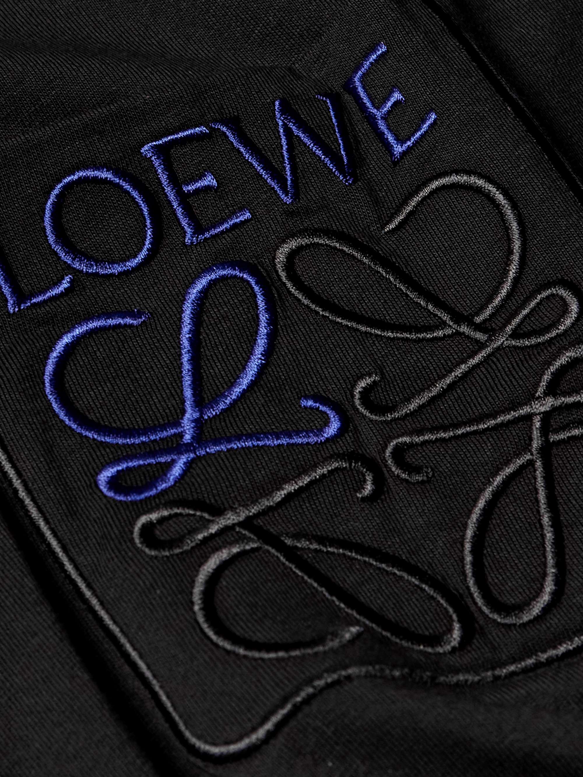 LOEWE Logo-Embroidered Cotton-Jersey T-Shirt for Men | MR PORTER