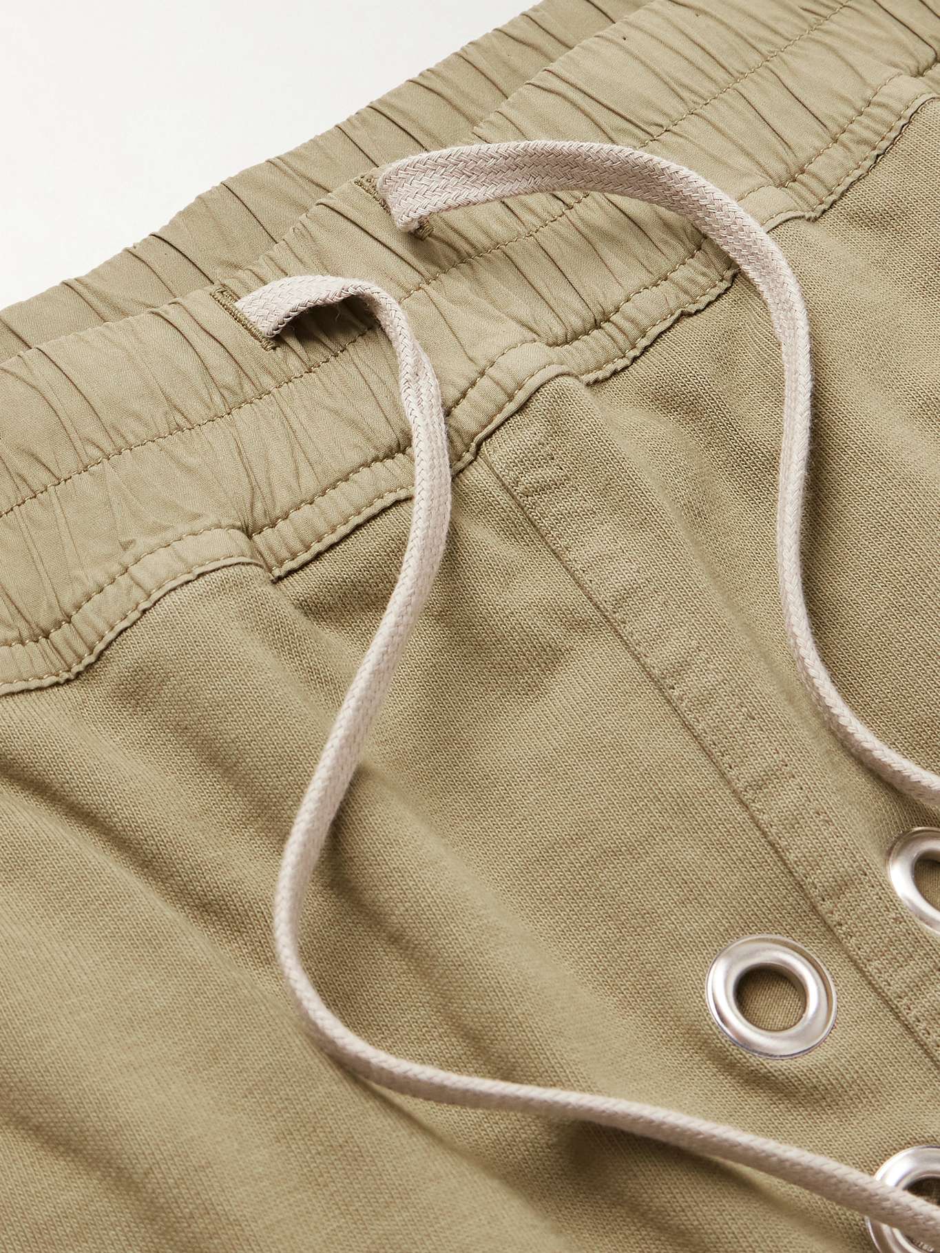 DRKSHDW BY RICK OWENS Berlin Eyelet-Embellished Cotton-Jersey ...