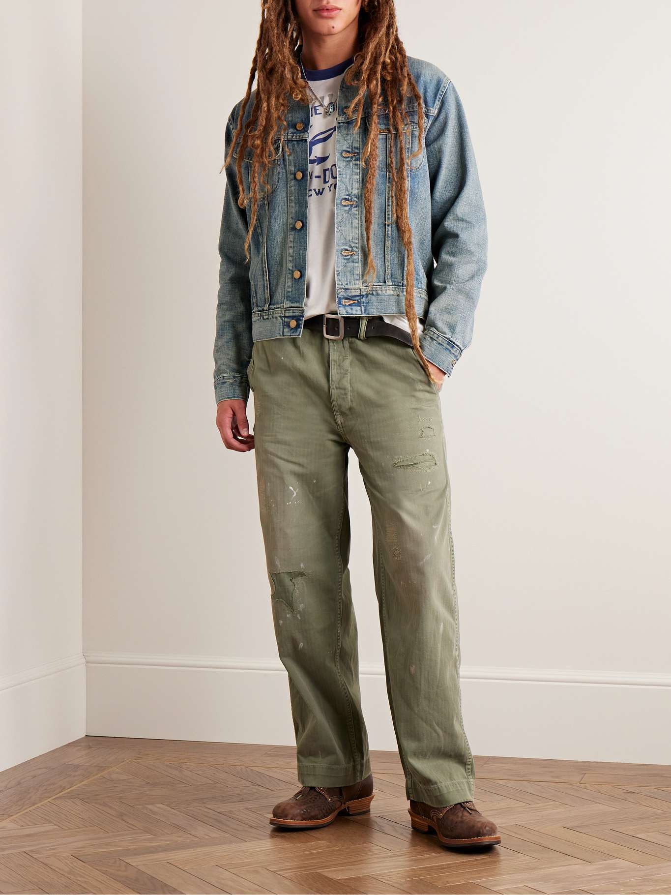 RRL Denim Jacket for Men | MR PORTER