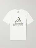 ADIDAS ORIGINALS Adventure Volcano Logo-Print Cotton-Jersey T-Shirt for ...