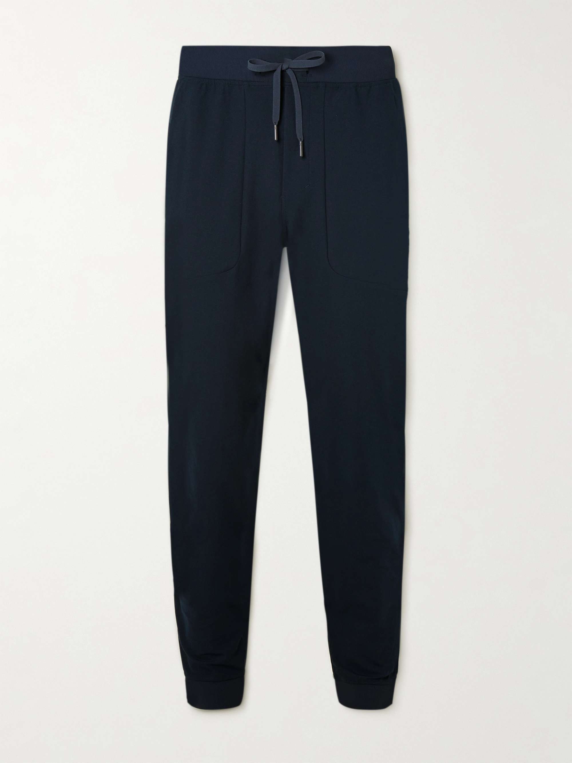 LULULEMON ABC Slim-Fit Tapered Recycled-Warpstreme™ Drawstring Trousers ...