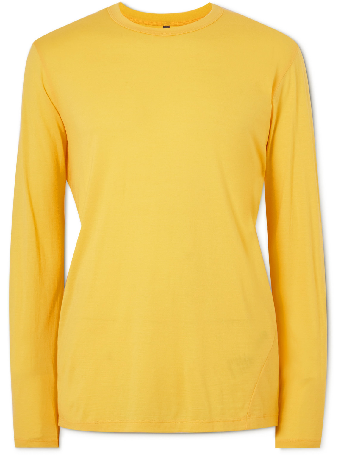 Arc'teryx Merino Wool-blend Base Layer In Yellow | ModeSens