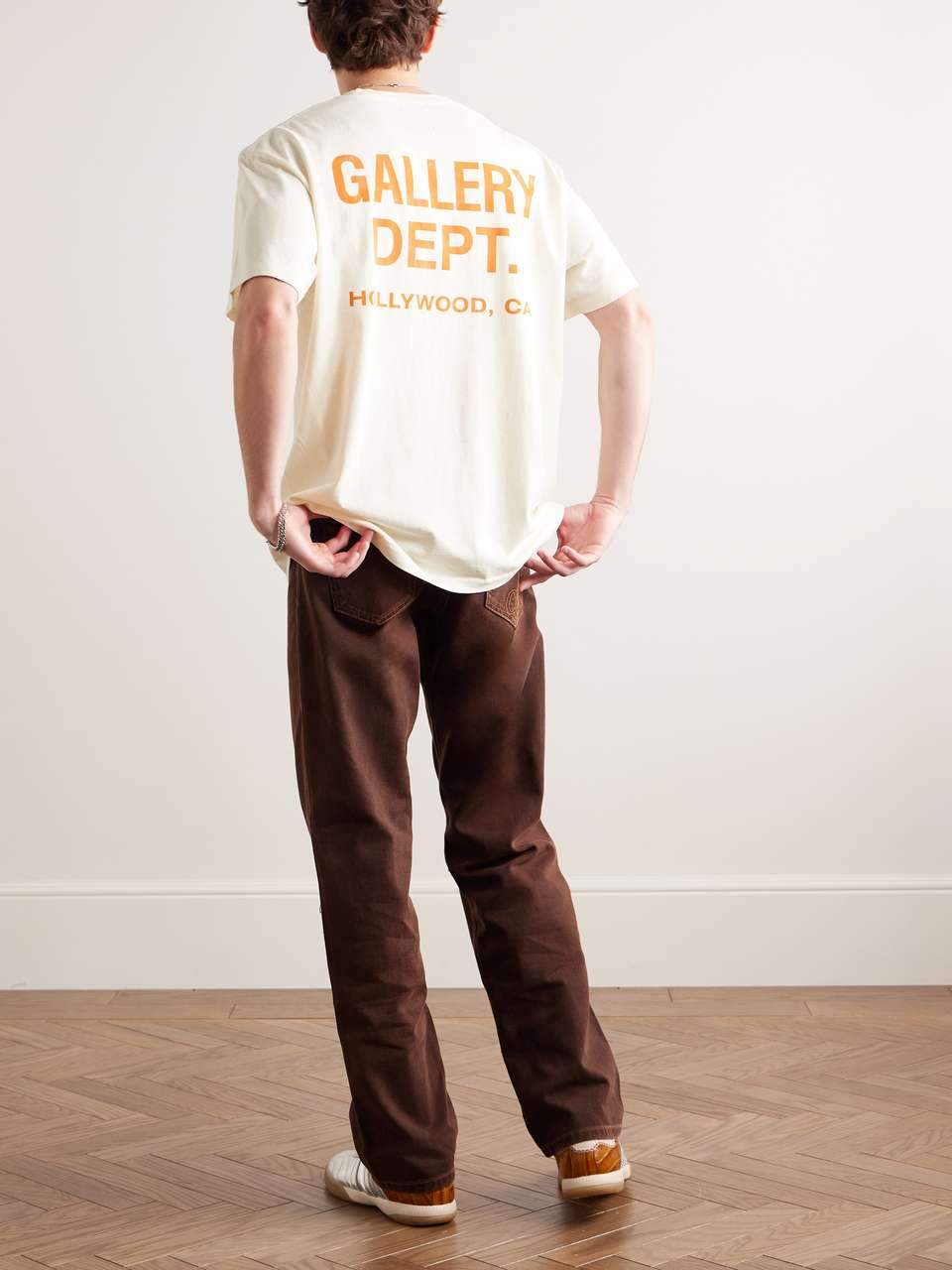 GALLERY DEPT. Logo-Print Cotton-Jersey T-Shirt for Men | MR PORTER