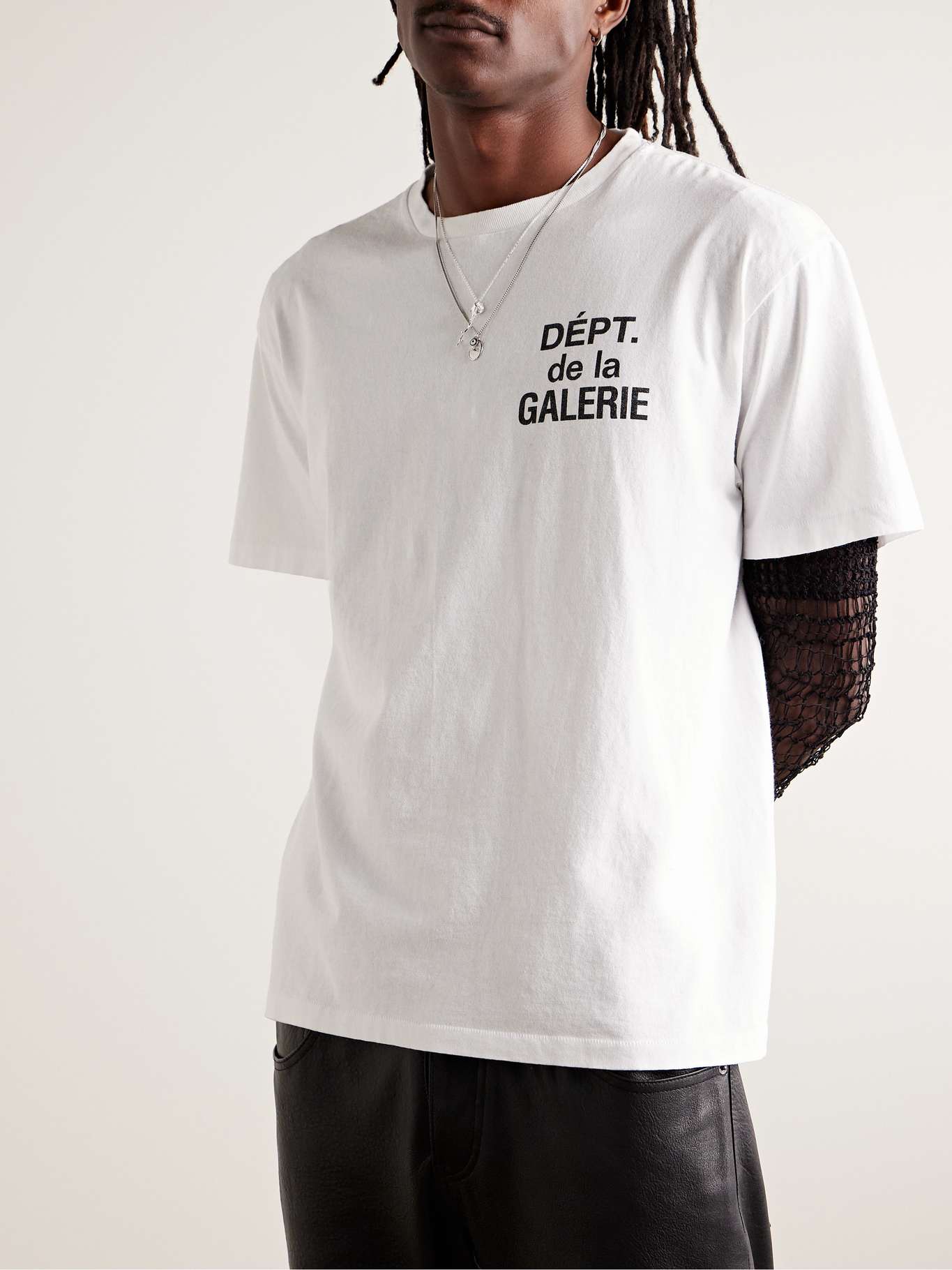 GALLERY DEPT. French Logo-Print Cotton-Jersey T-Shirt for Men | MR PORTER