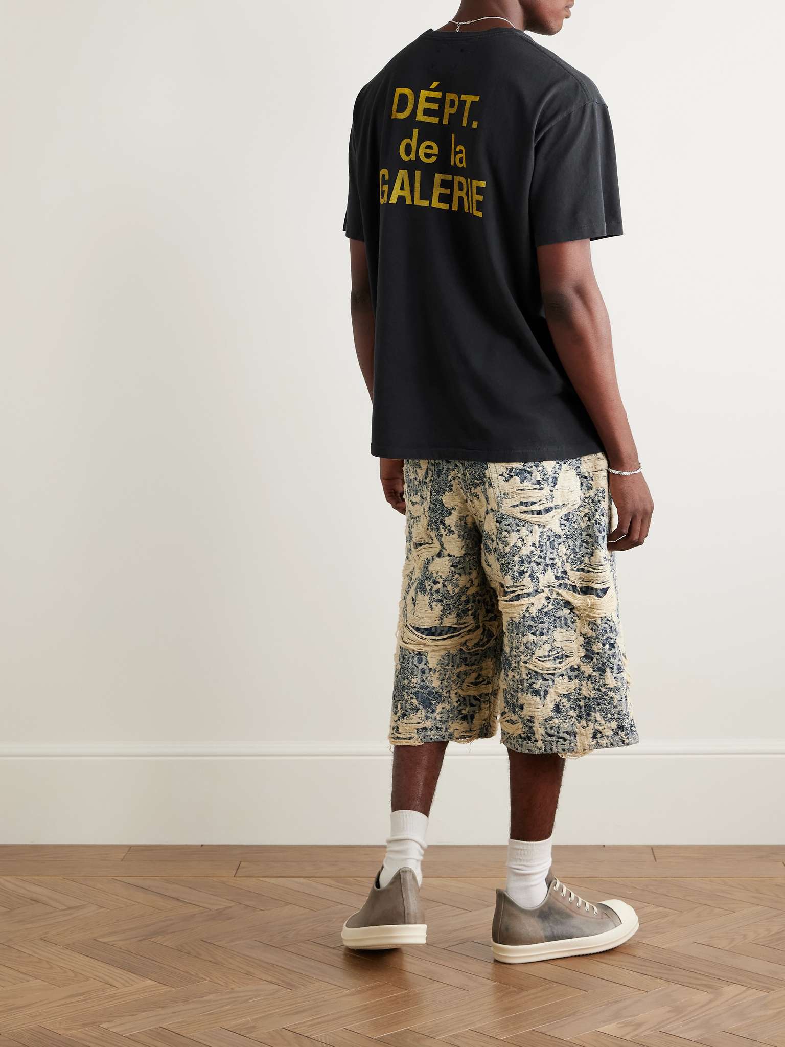 GALLERY DEPT. French Logo-Print Cotton-Jersey T-Shirt for Men | MR PORTER