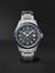 MONTBLANC 1858 0 Oxygen The 8000 Automatic 41mm Stainless Steel Watch ...